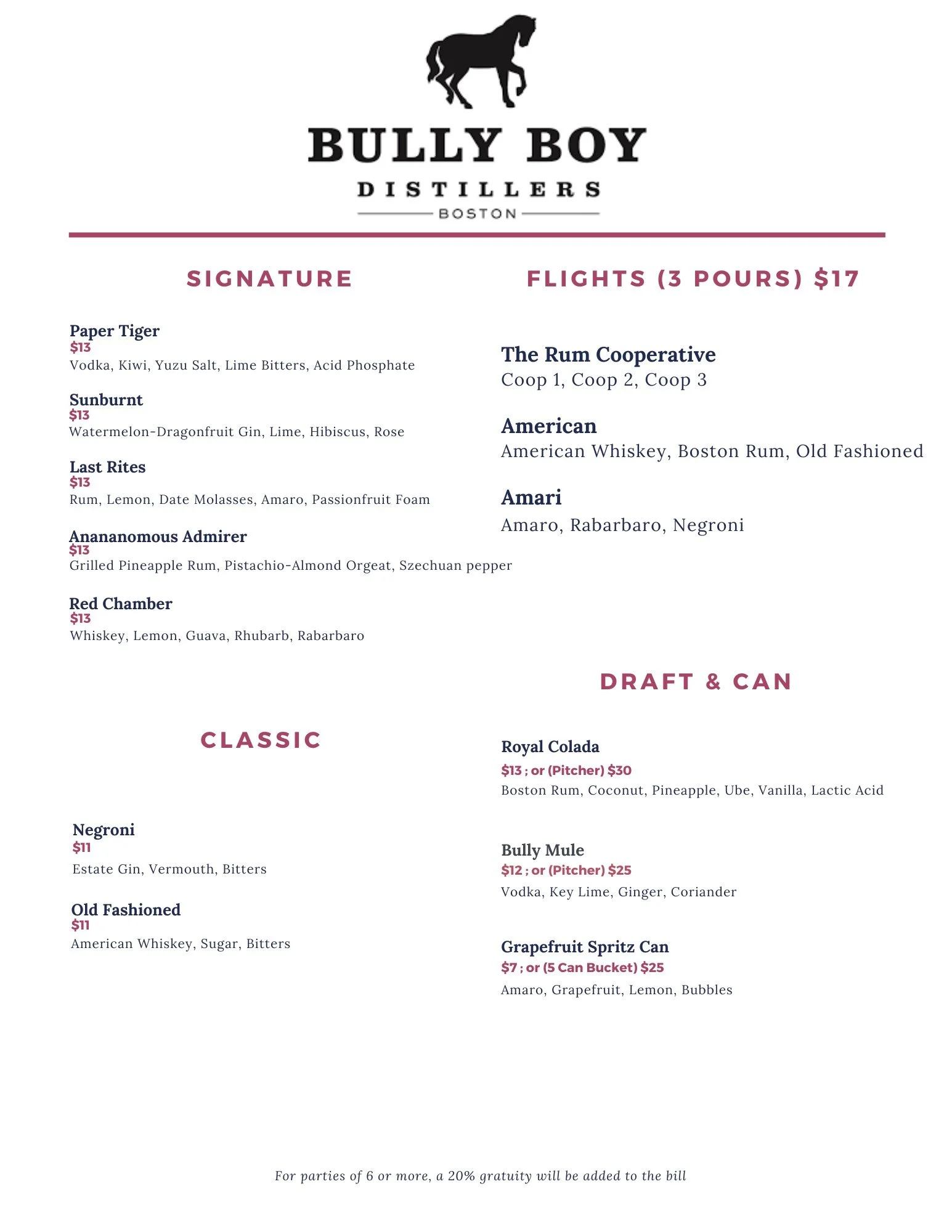 Bully Boy Distillers