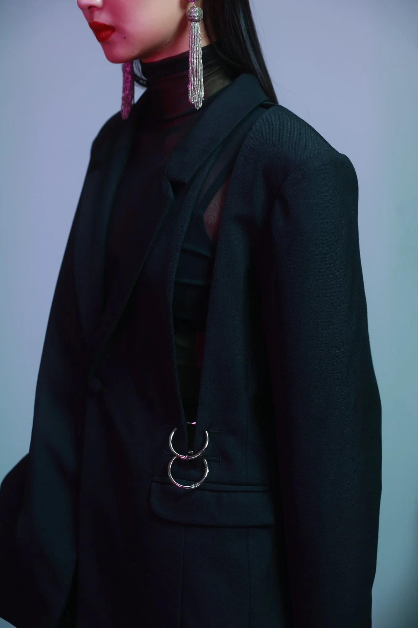 Deconstructed-Shoulder Grunge Style Suit — INF - Garment for the rebels ...