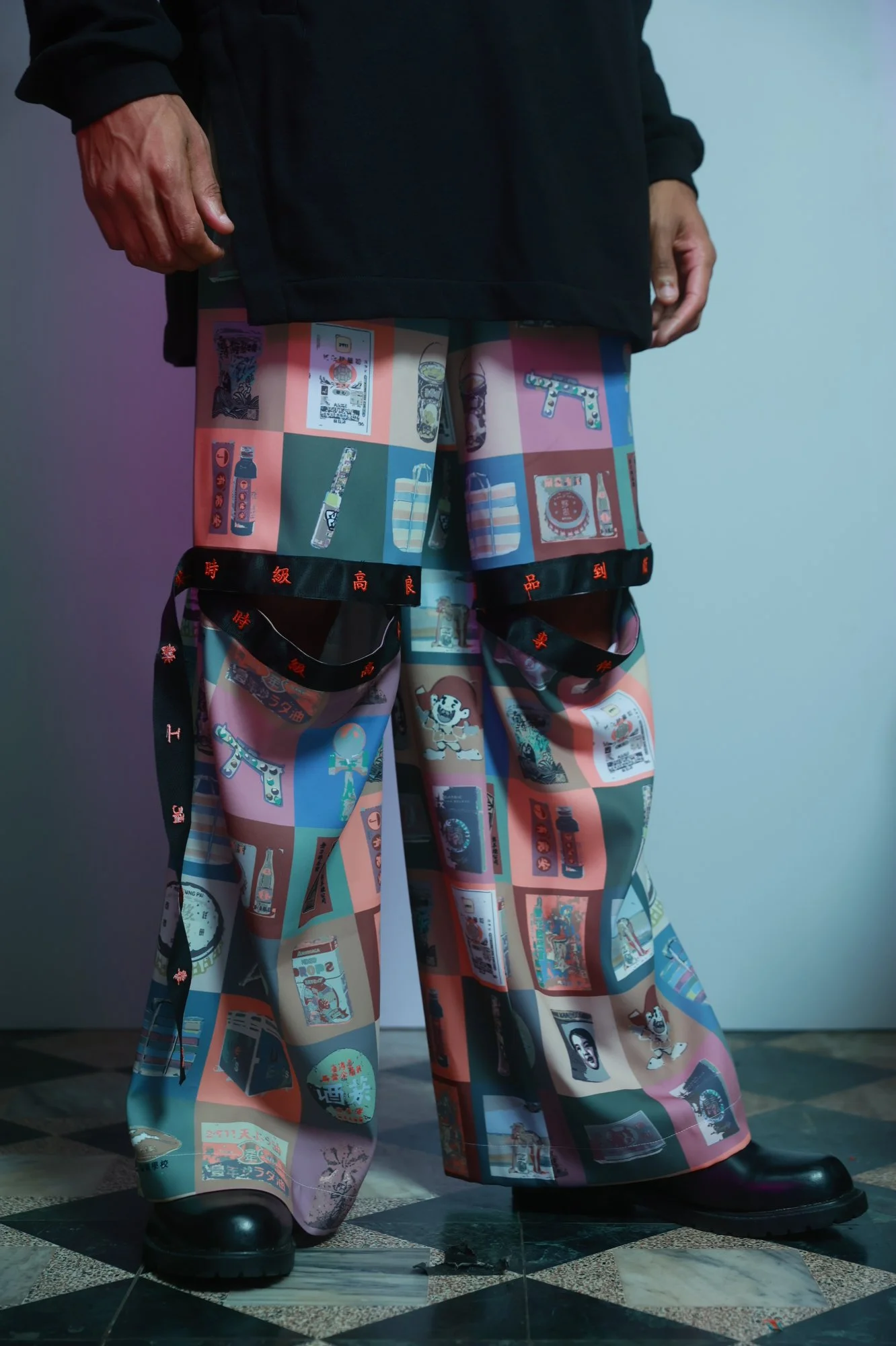 Black Harlem Style Suit Pants — INF - Garment for the rebels ...
