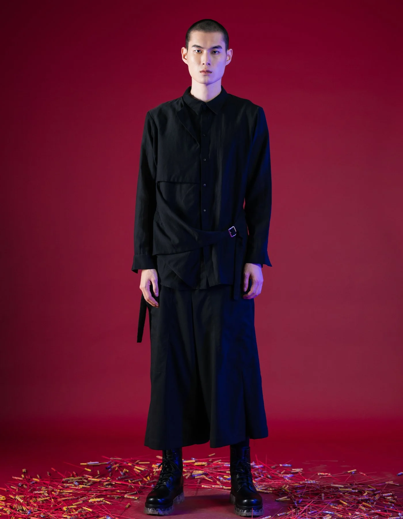 INF Transformable Flap Shirt With Straps — INF - Garment for the rebels ...