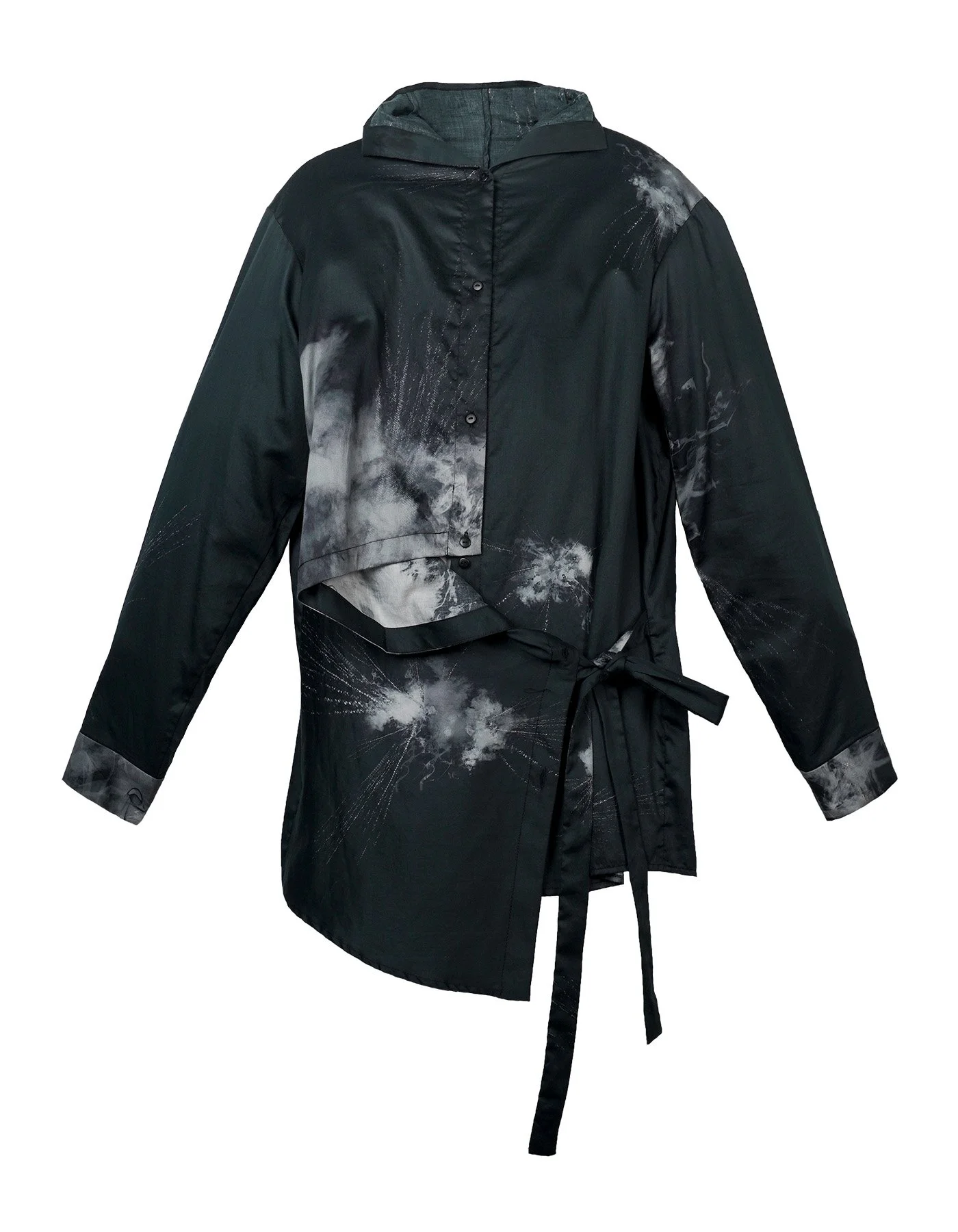 INF Unsymmetrical Stand-Collar Shirt — INF - Garment for the rebels ...