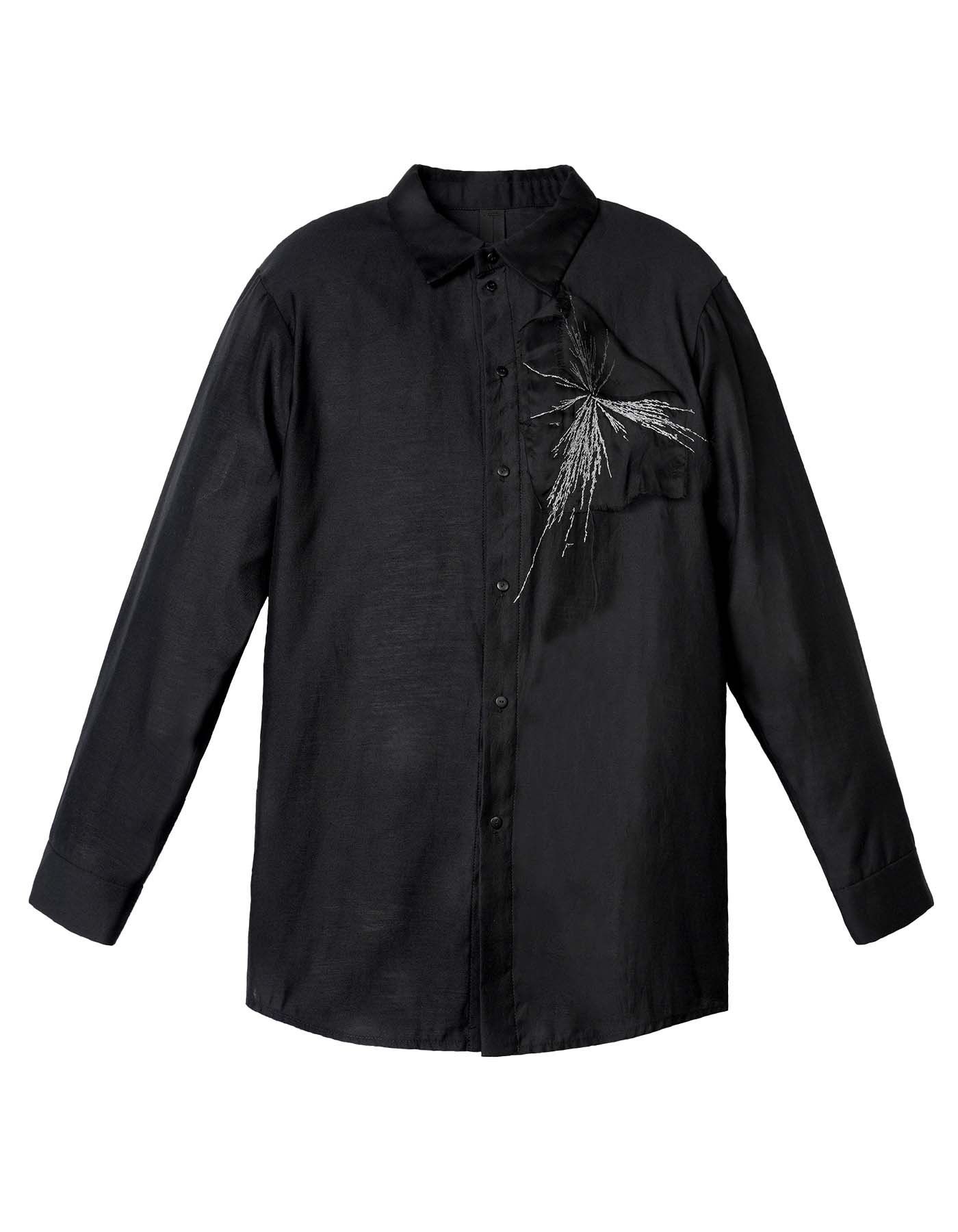 INF Fireworks Embroidery Shirt — INF - Garment for the rebels ...