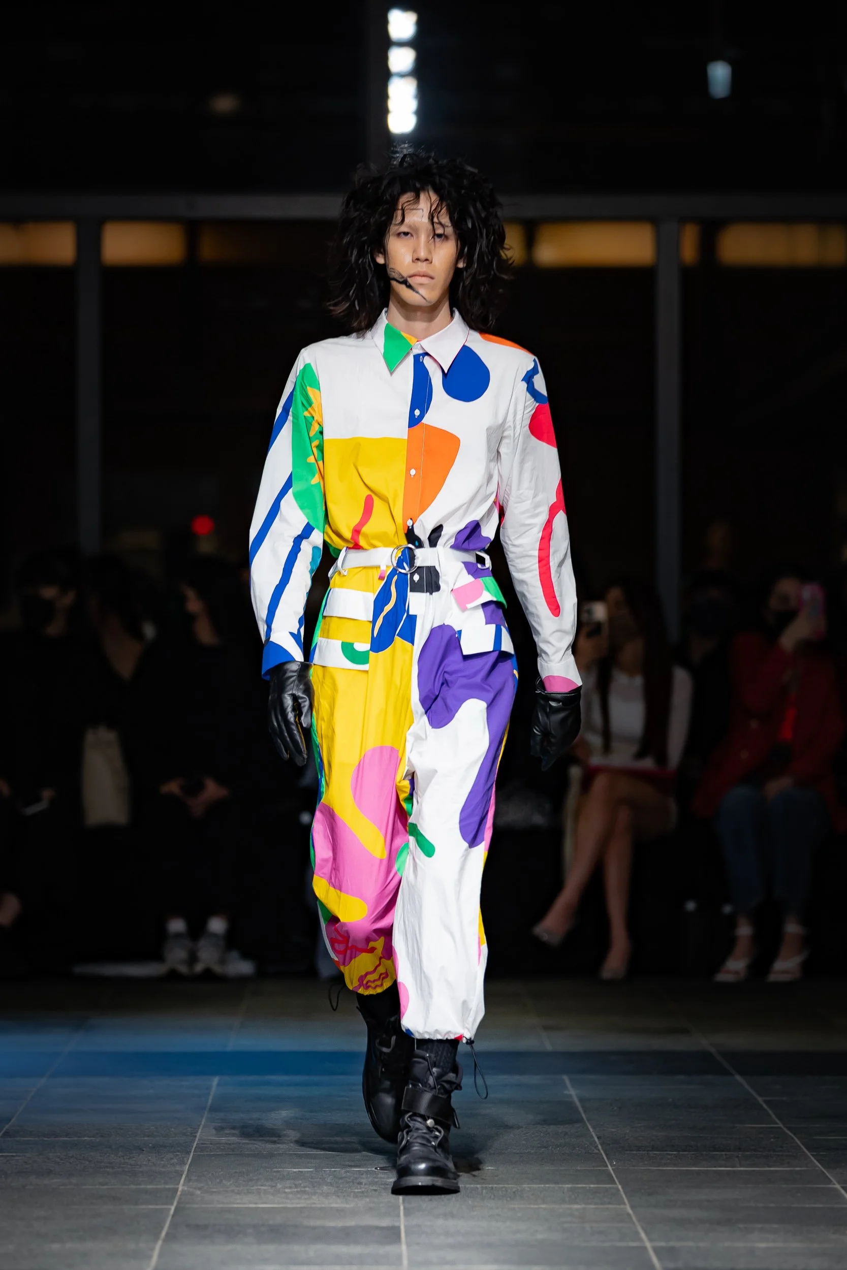INF Crossover White Printed Overalls — INF - Garment for the rebels ...