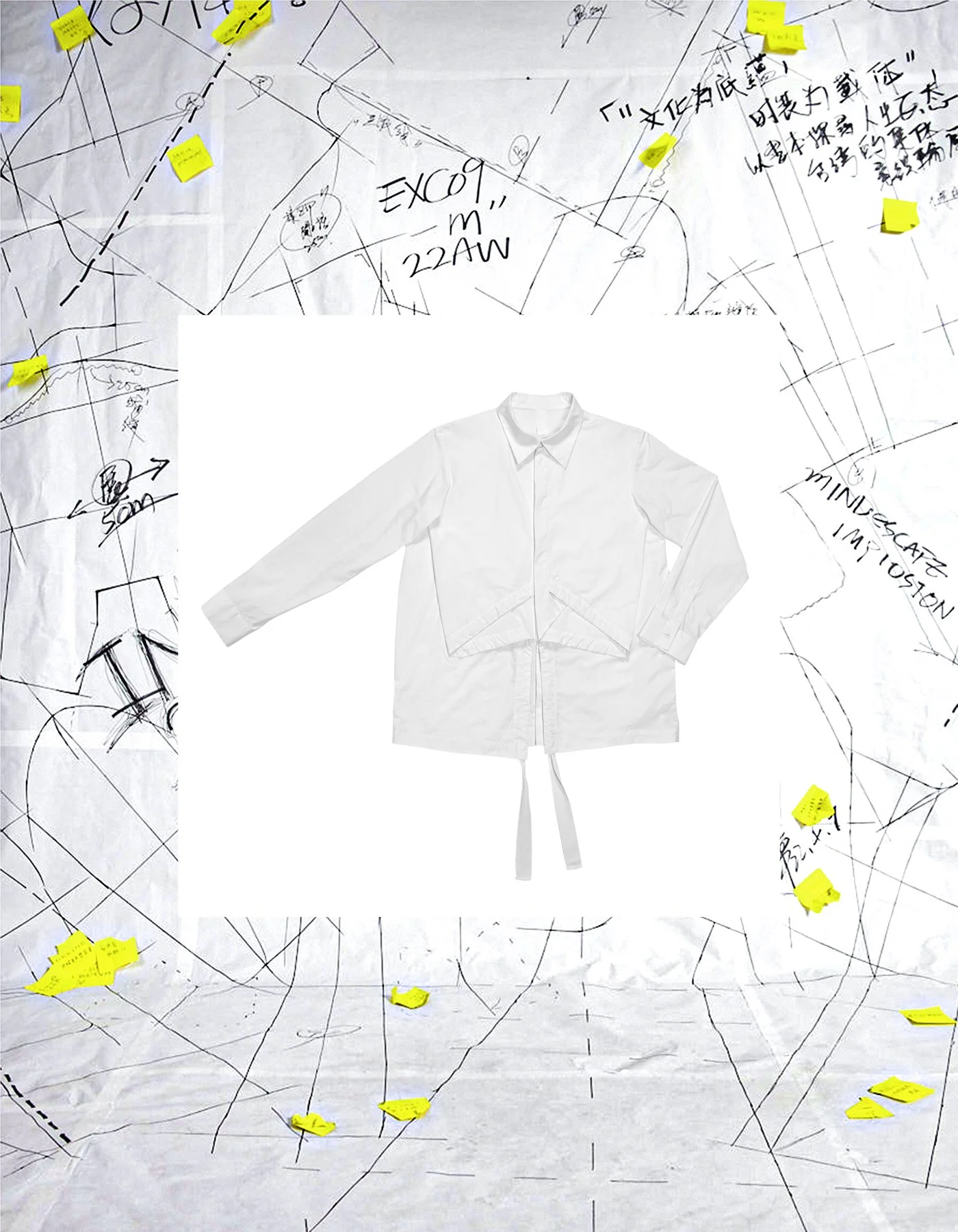 INF Symmetrical Triangle Structure Shirt — INF - Garment for the rebels ...