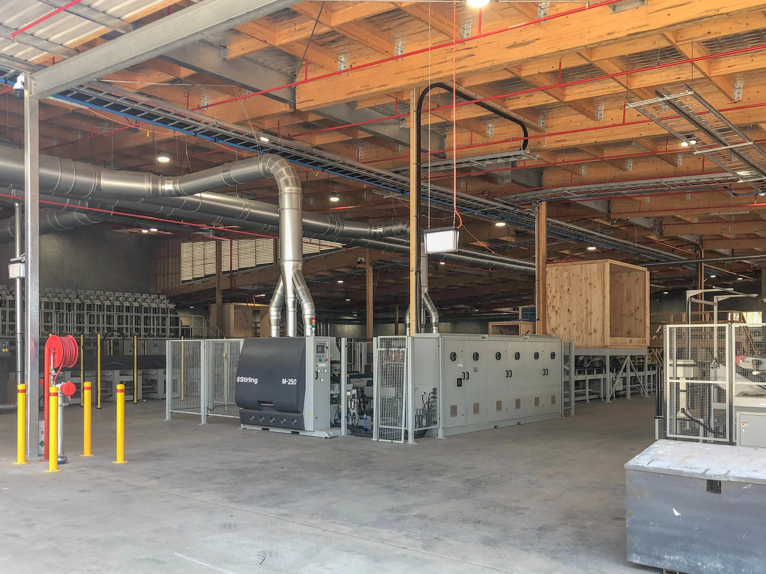 Hyne Timber GLT Plant Nearing Completion — Bloc Design