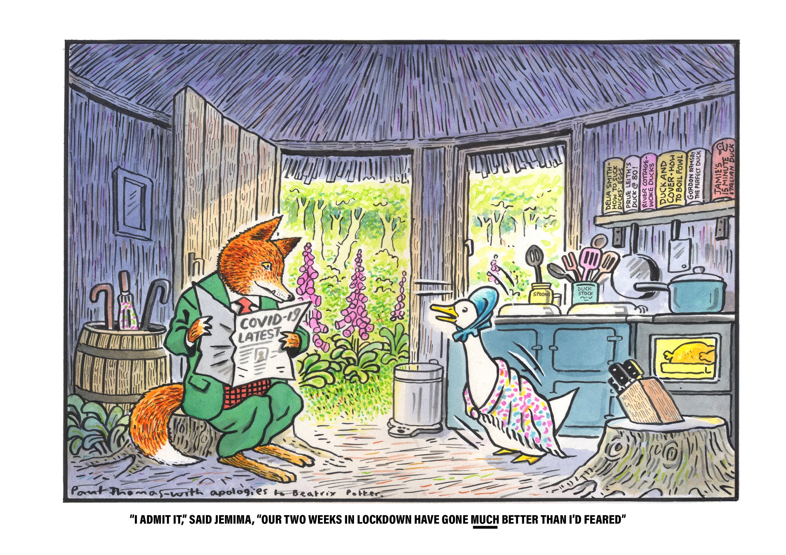 Daily Mail Cartoons — Paul Thomas - Award winning artist