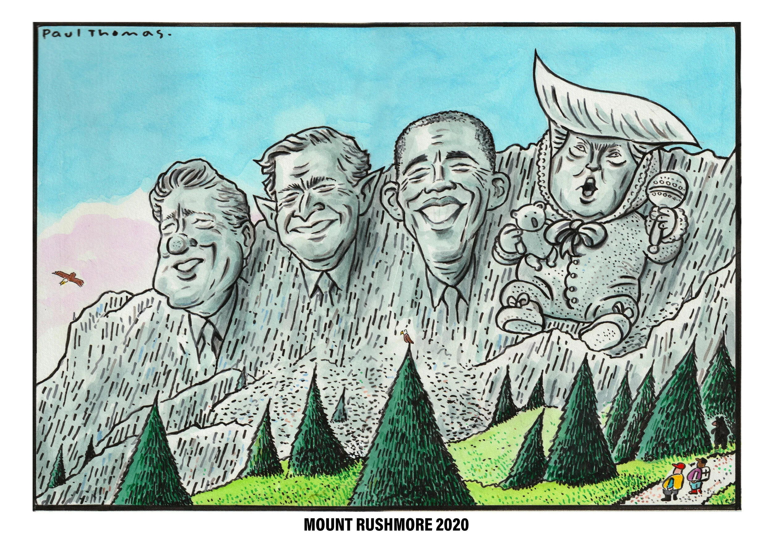 Daily Mail Cartoons — Paul Thomas - Award winning artist