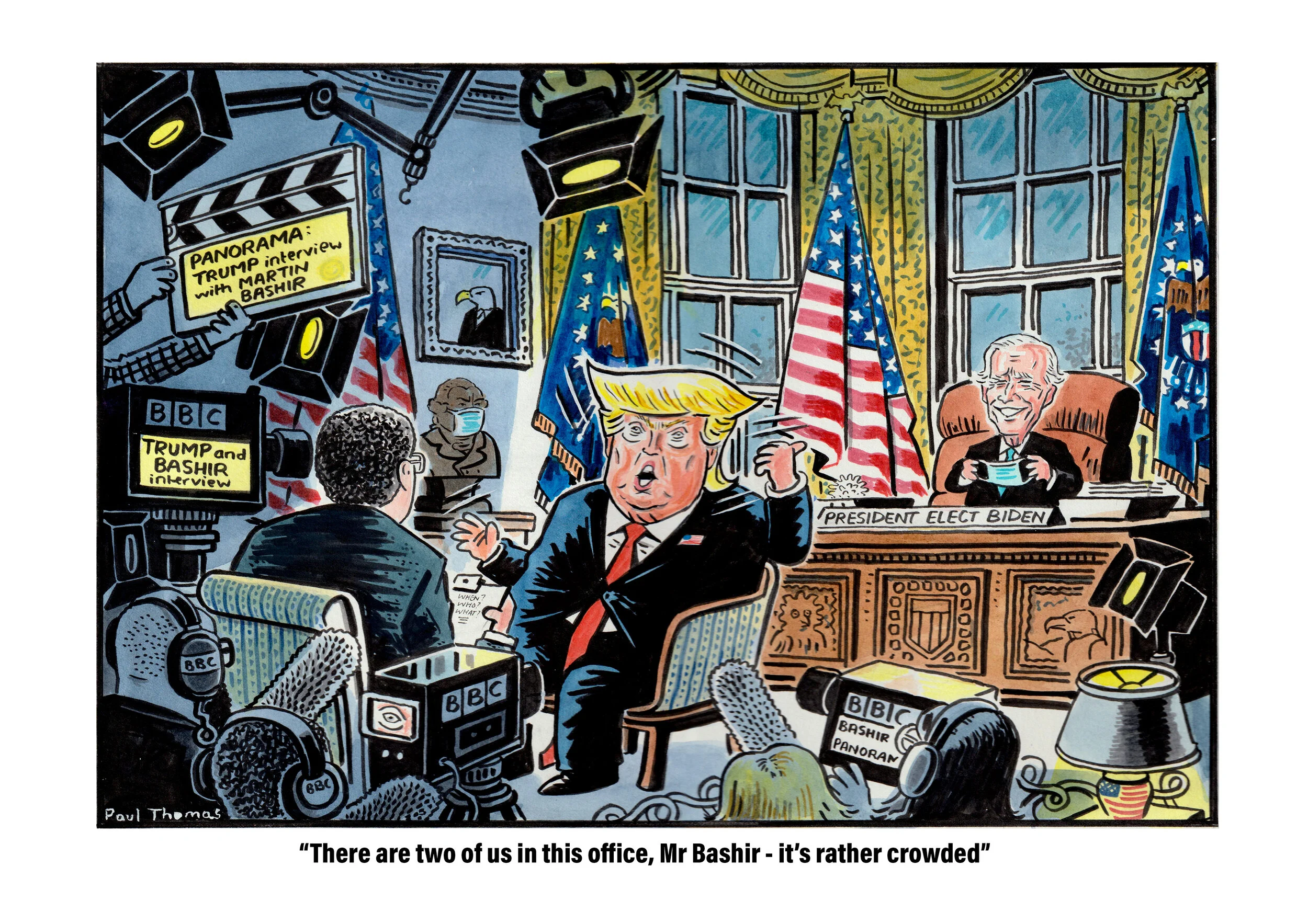 Daily Mail Cartoons — Paul Thomas - Award winning artist