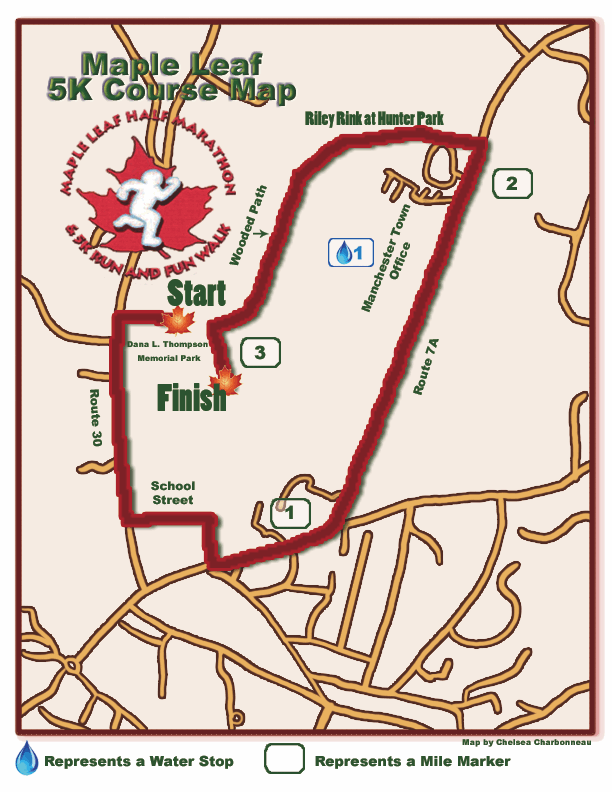 Race Maps — Maple Leaf Half Marathon