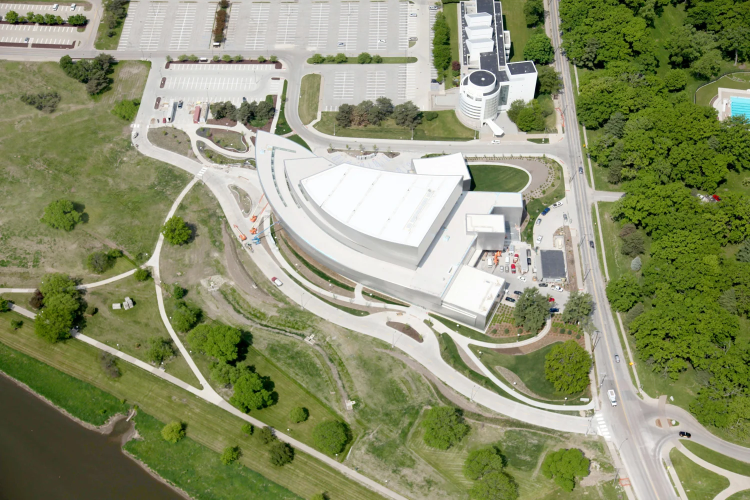 Terrain Work - Hancher Auditorium