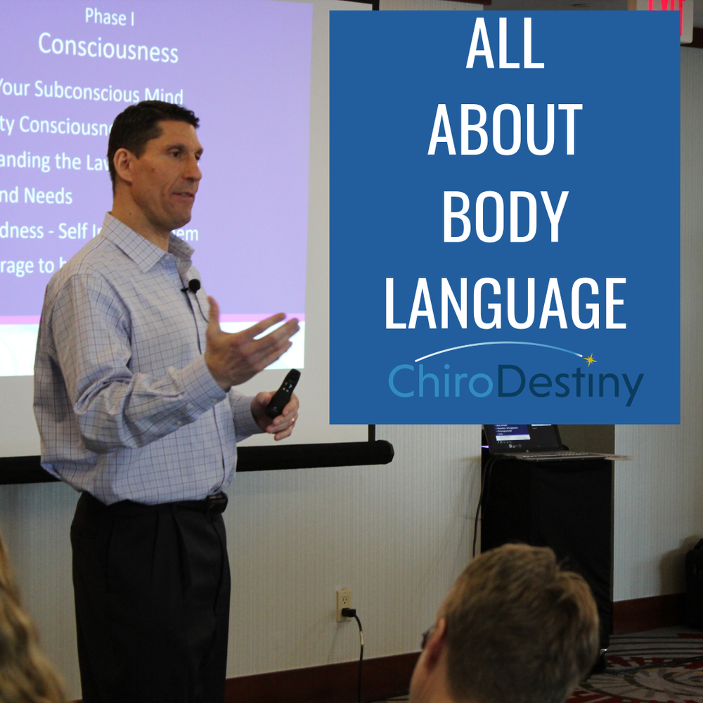 All About Body Language — ChiroDestiny - Chiropractic Training ...