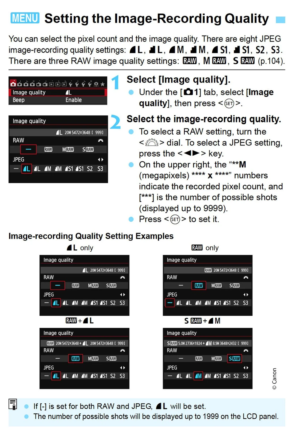 Canon Basics — Marinovich Photography Workshops
