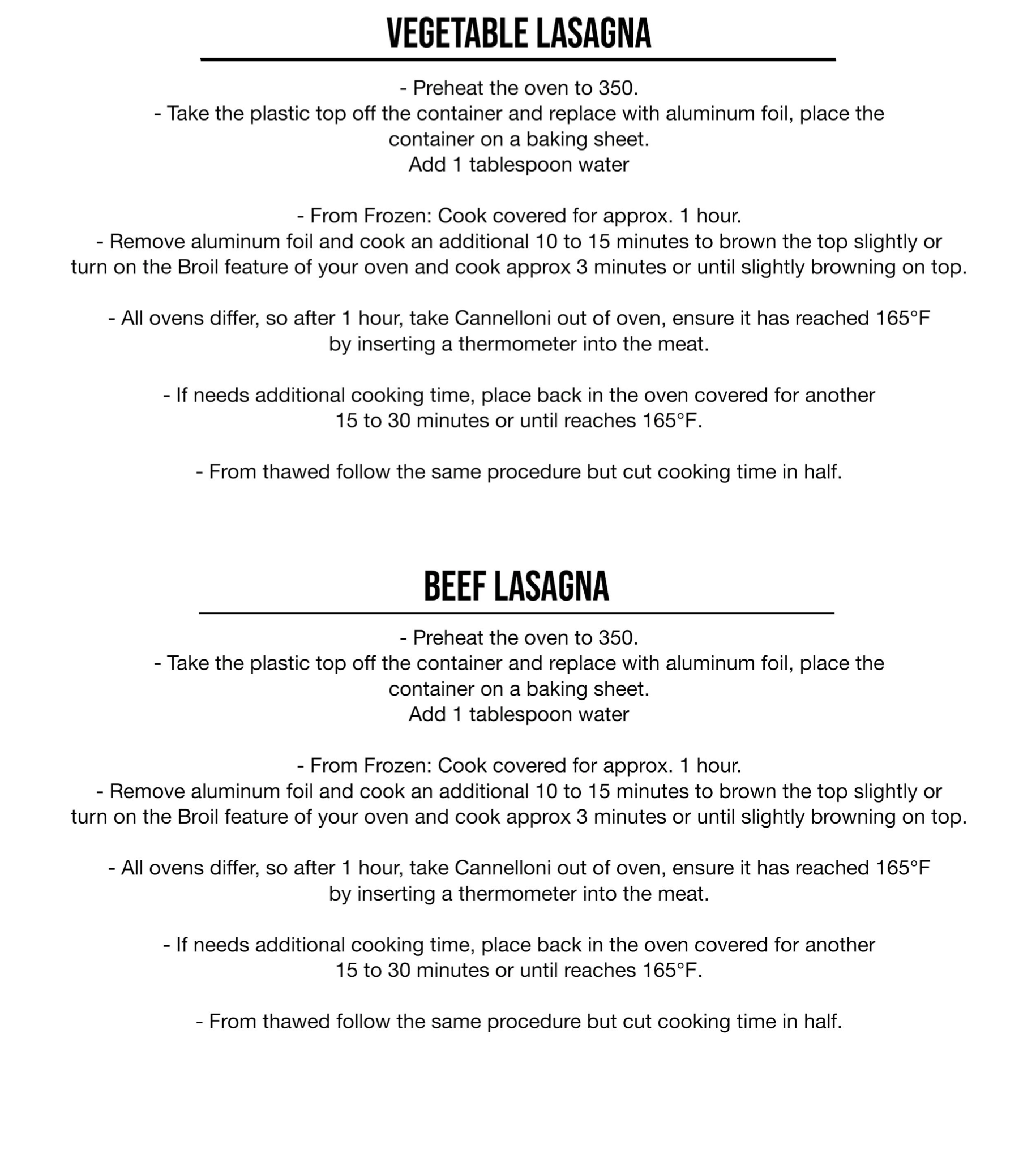 FAQ & Cooking Guide — Butchers Alley