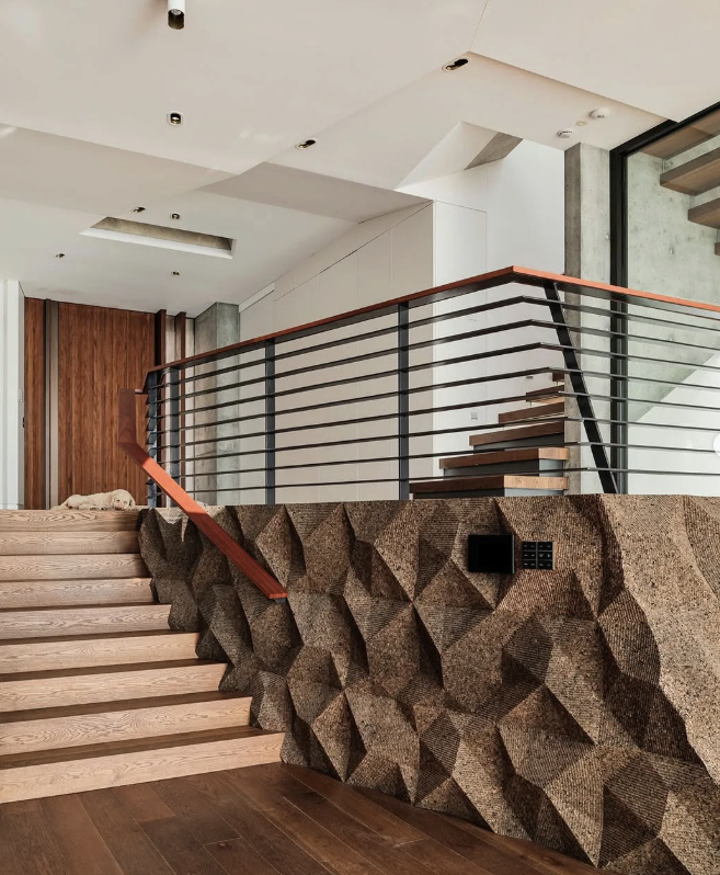 Dimensional cork wall covering — PLANTHROPY
