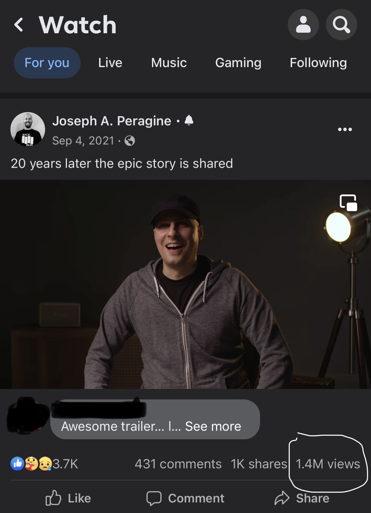 Biography — Joseph A. Peragine