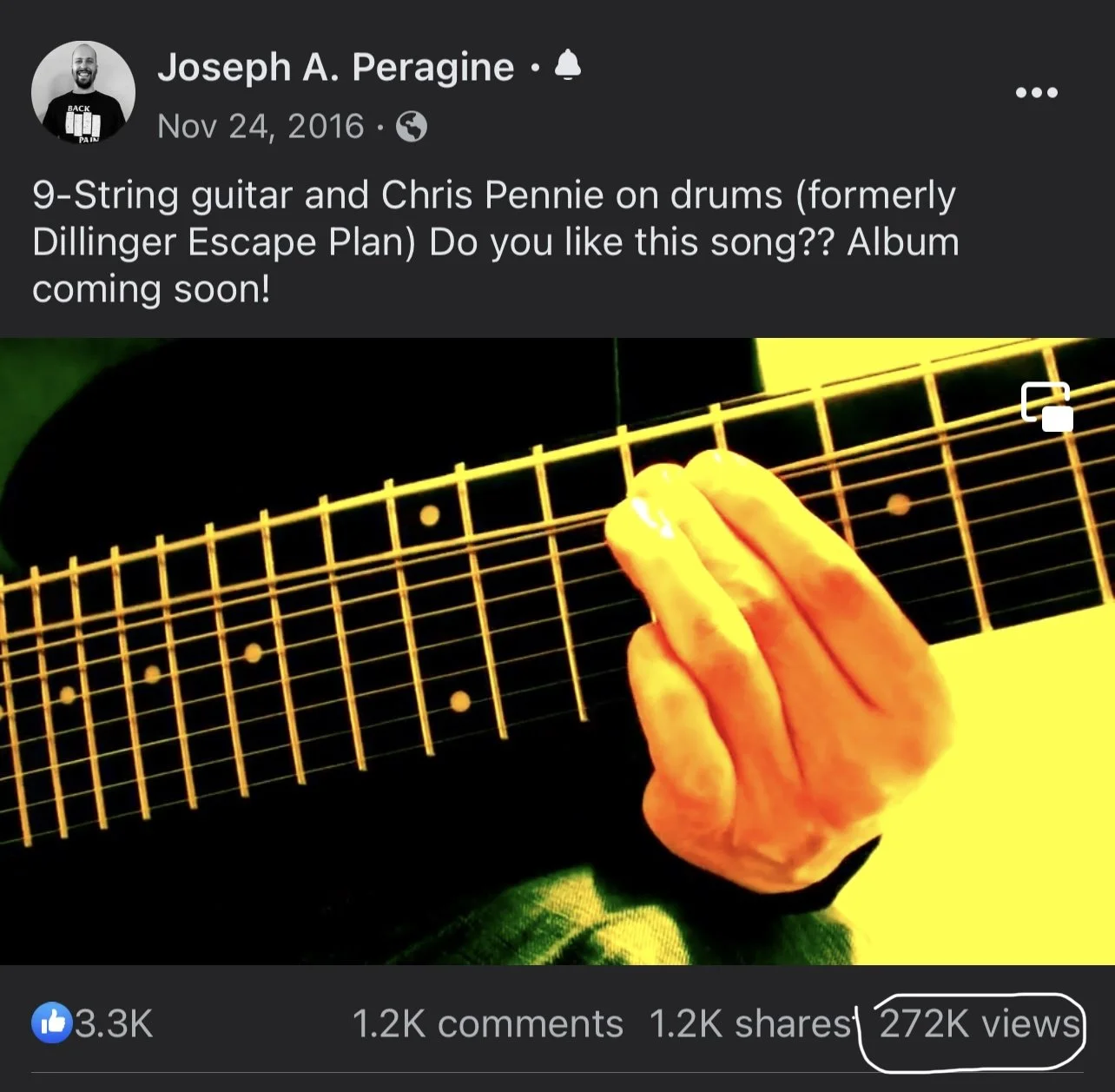 Biography — Joseph A. Peragine