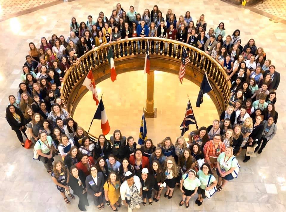 American Legion Auxiliary Sunflower Girls State