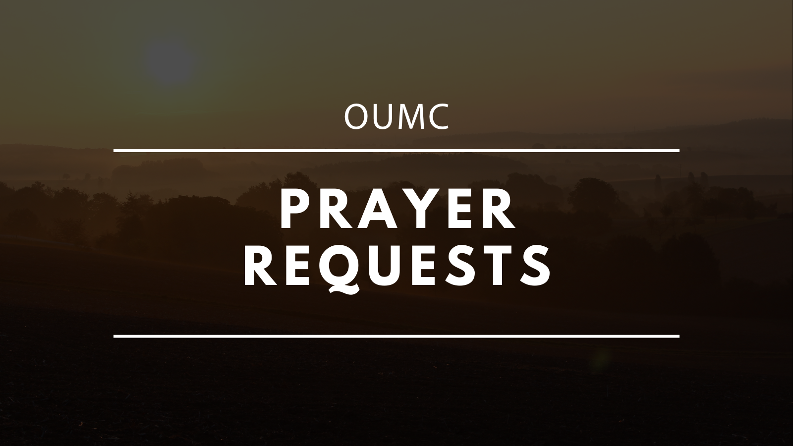 Prayer Form — Oakton United Methodist Church