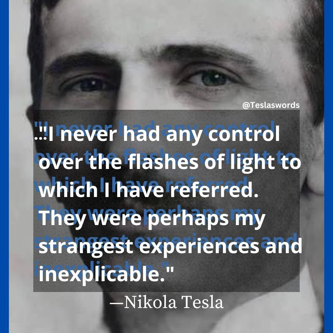 Tesla's Words by Ellis Oswalt