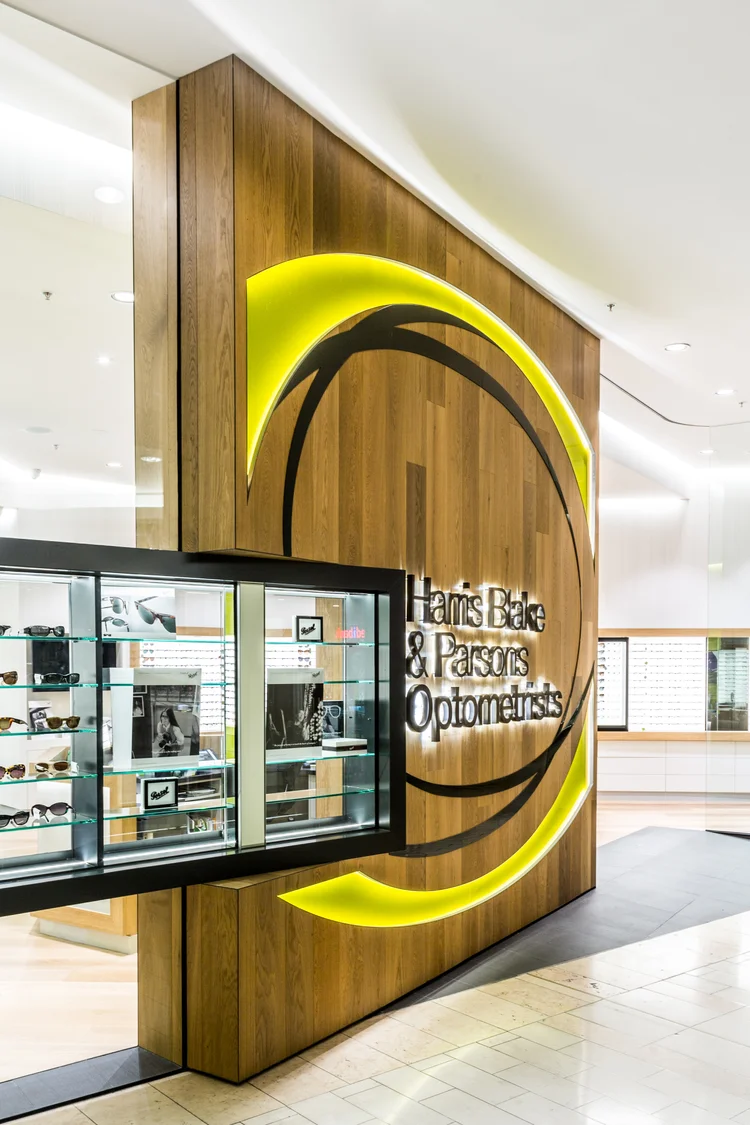 Harris, Blake & Parsons Optometrists — Two Design