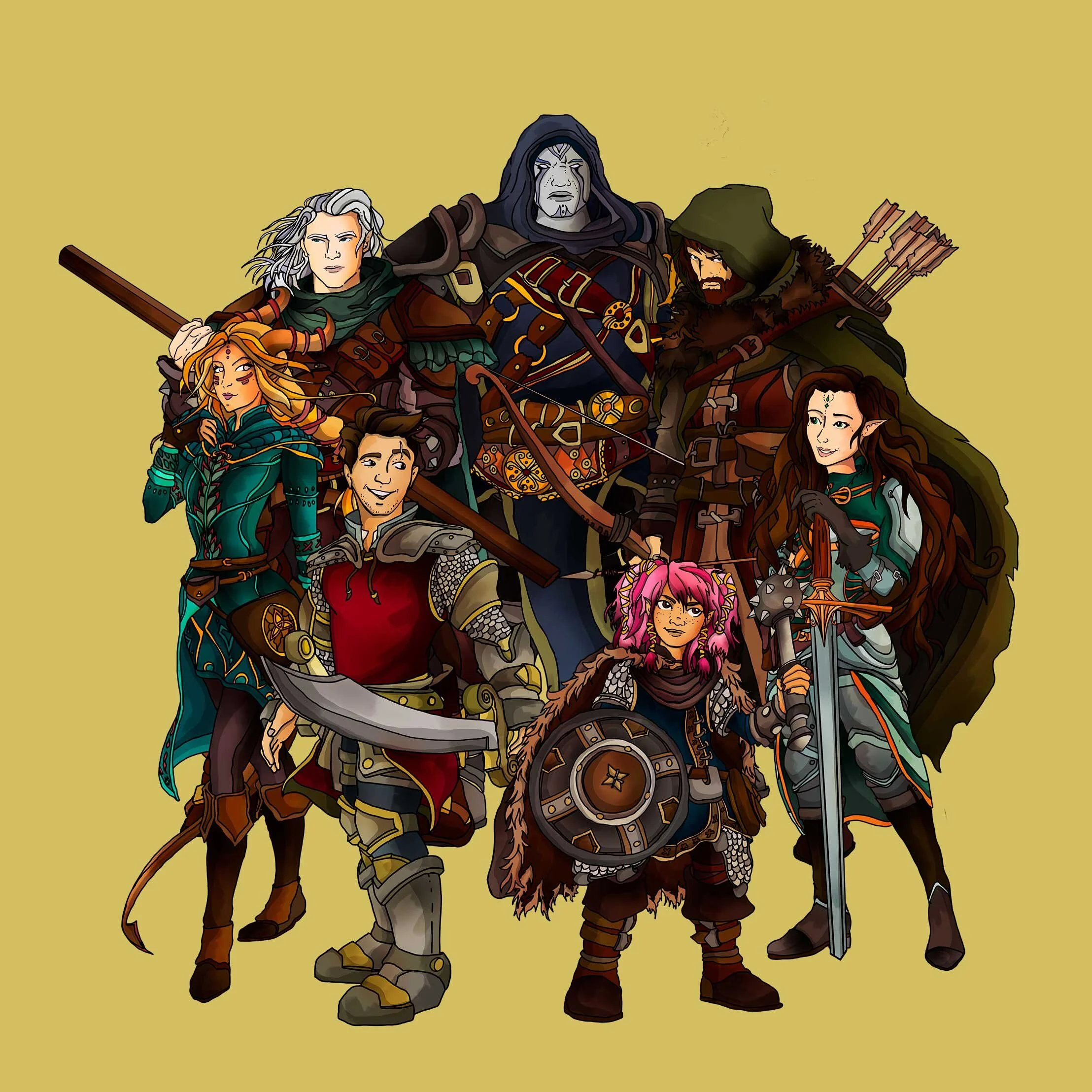 Dnd Characters Maddie Illustration Dnd Characters Maddie Illustration