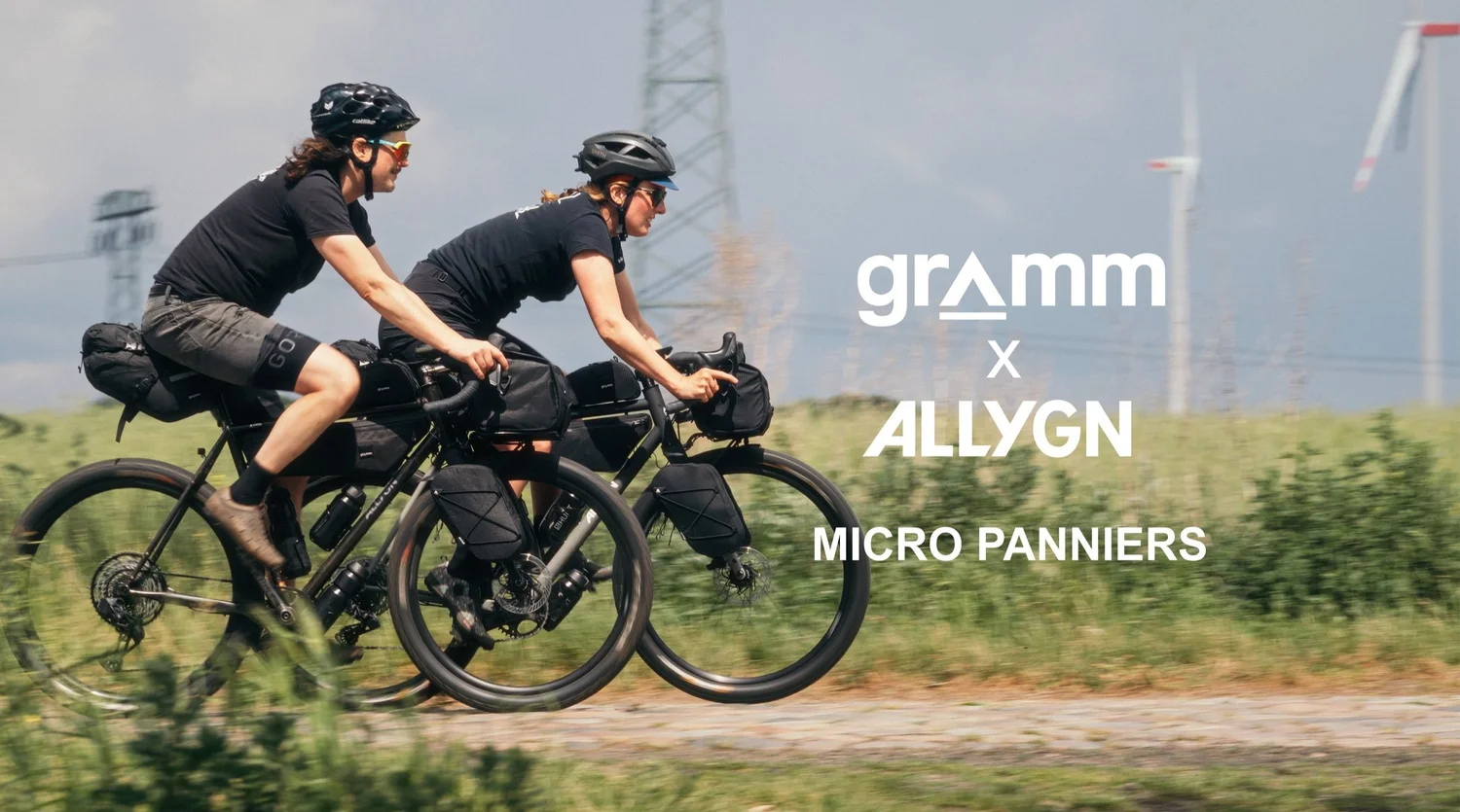 gramm tourpacking | bikepacking bags