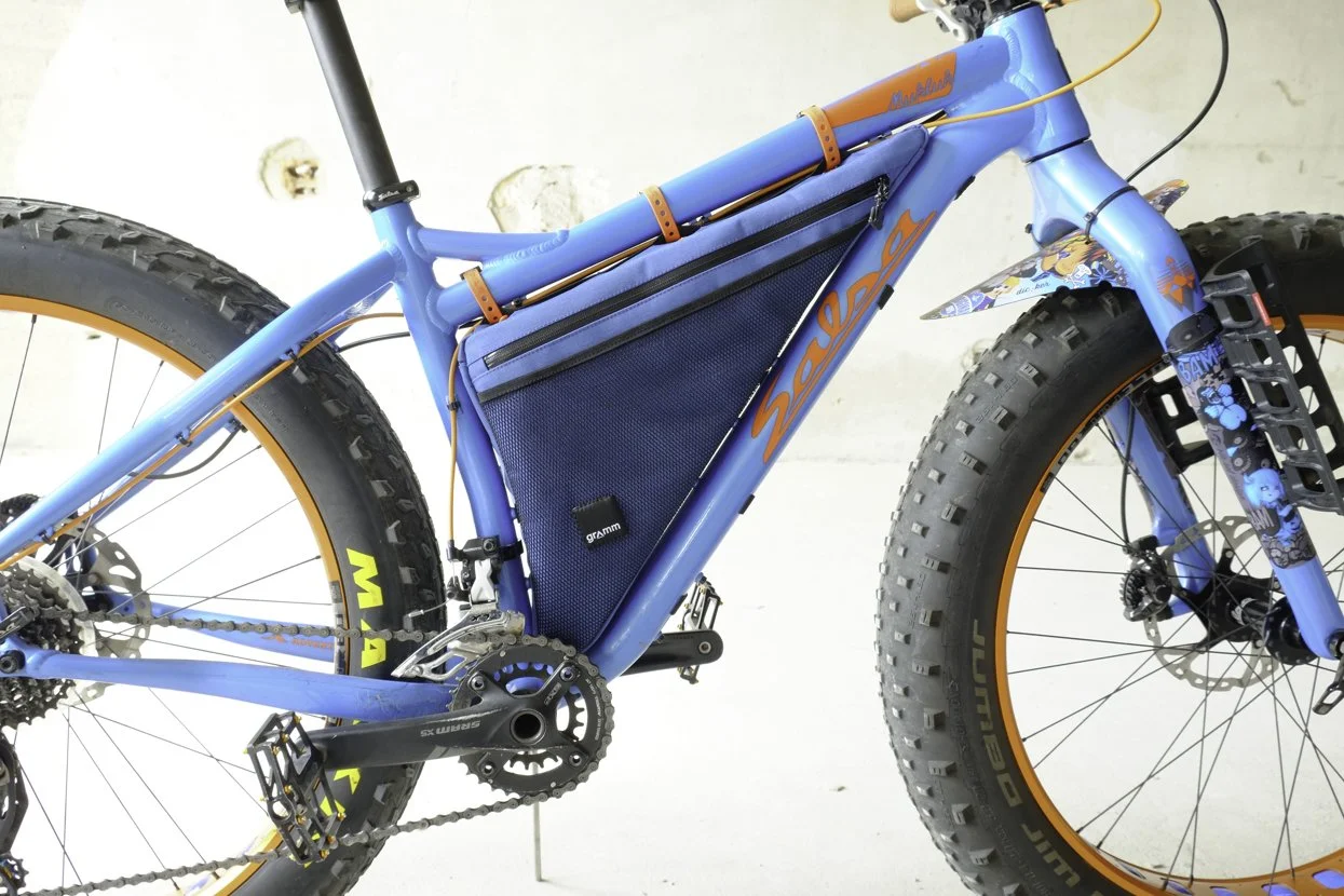 Full Frame bag — gramm tourpacking | bikepacking bags