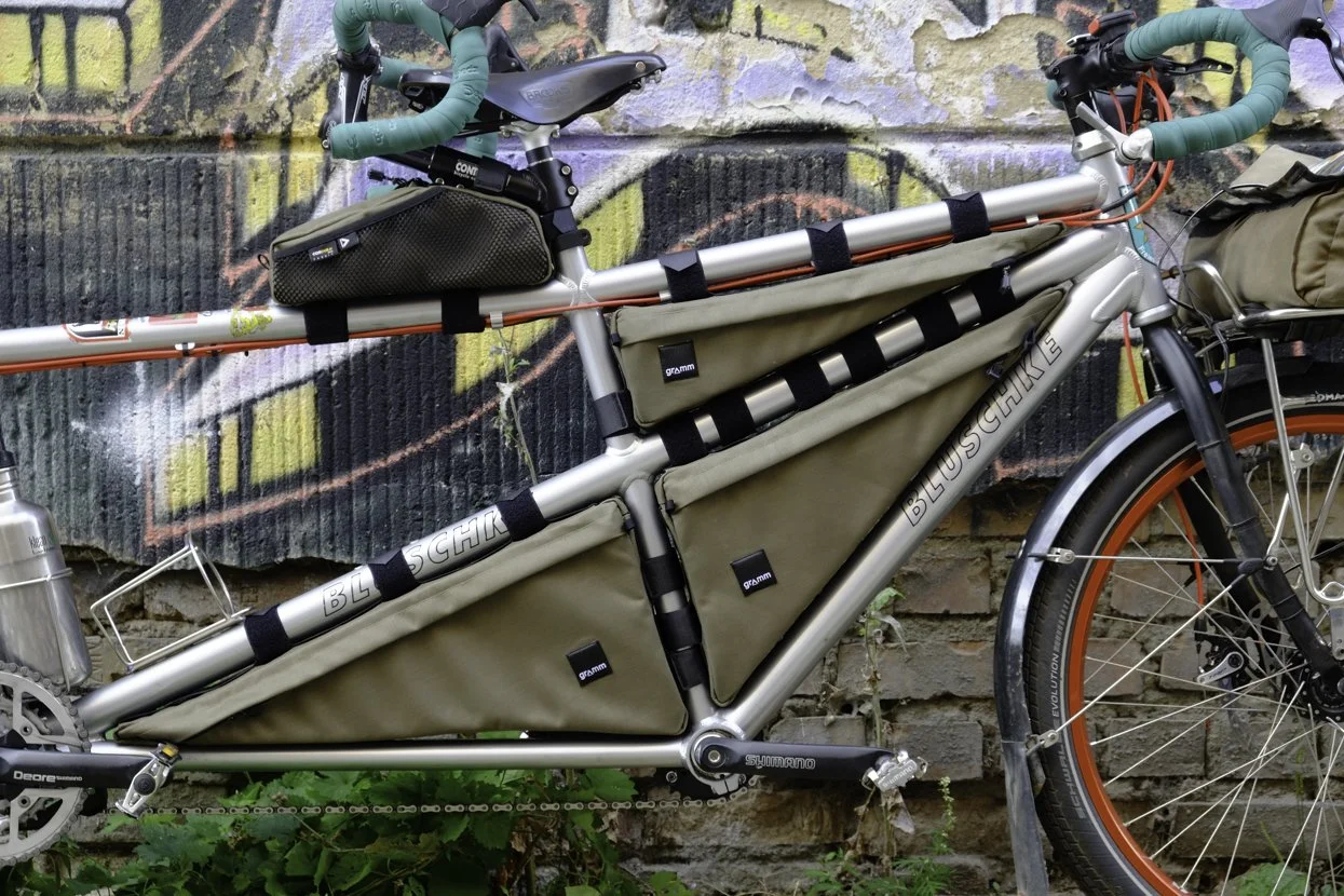 Full Frame bag — gramm tourpacking | bikepacking bags