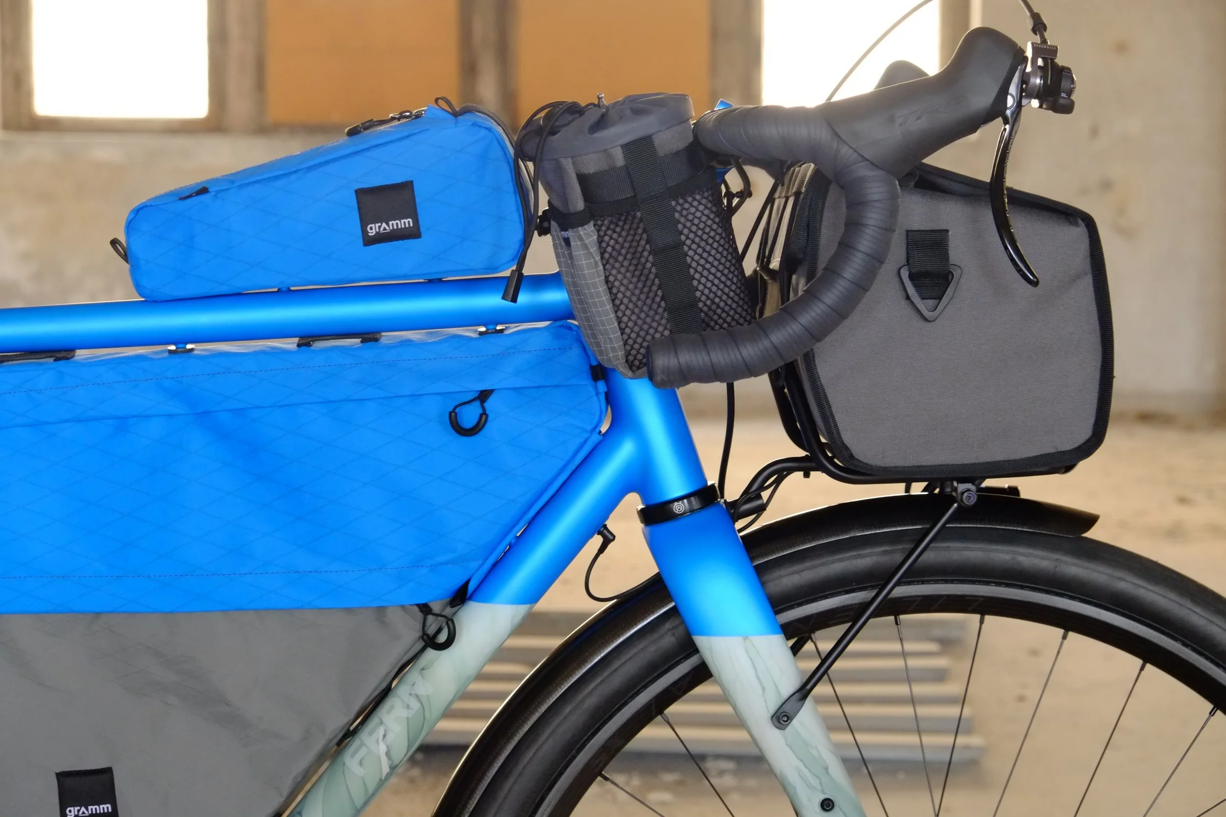 Full Frame bag — gramm tourpacking | bikepacking bags
