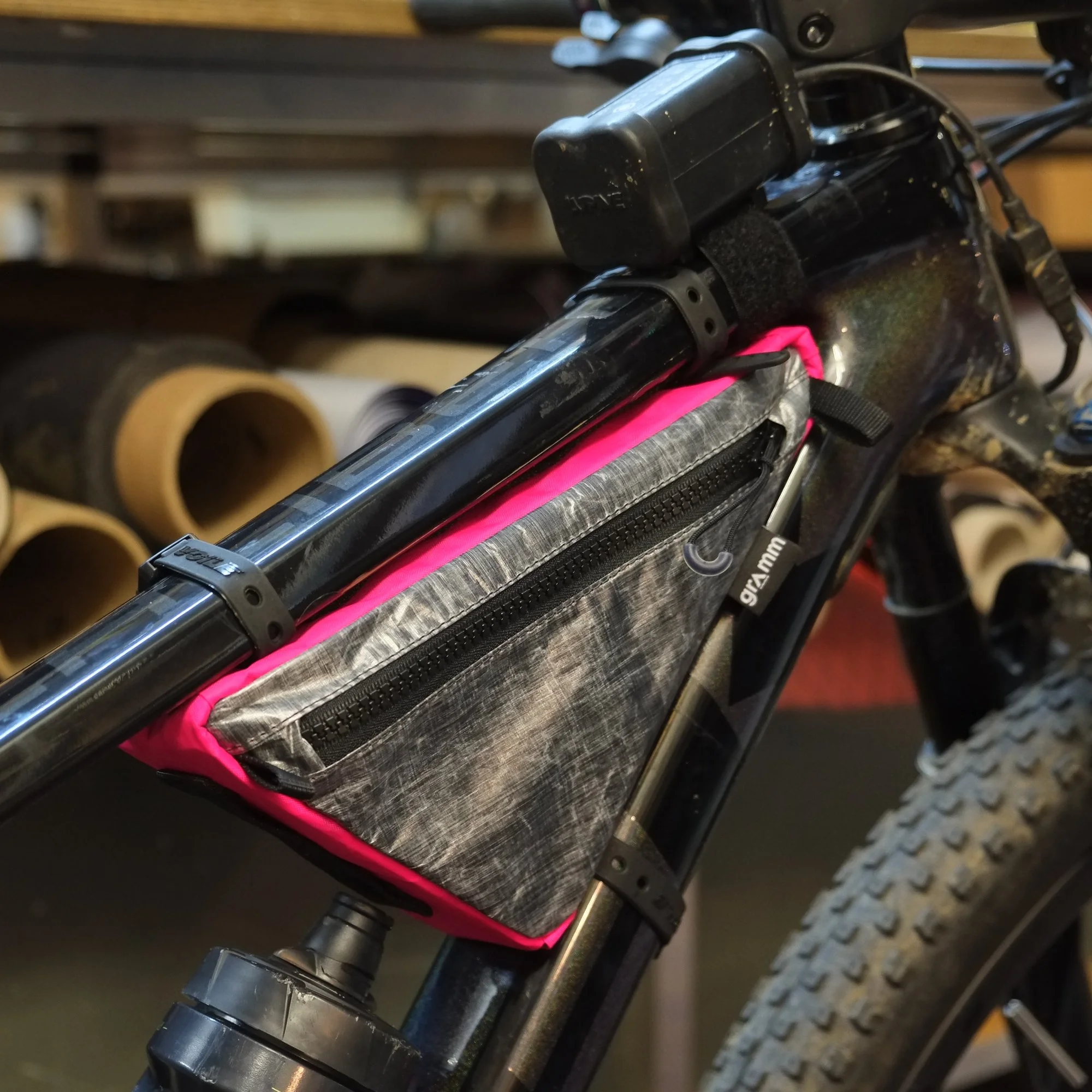 Mini Wedge Frame Bag — gramm tourpacking | bikepacking bags