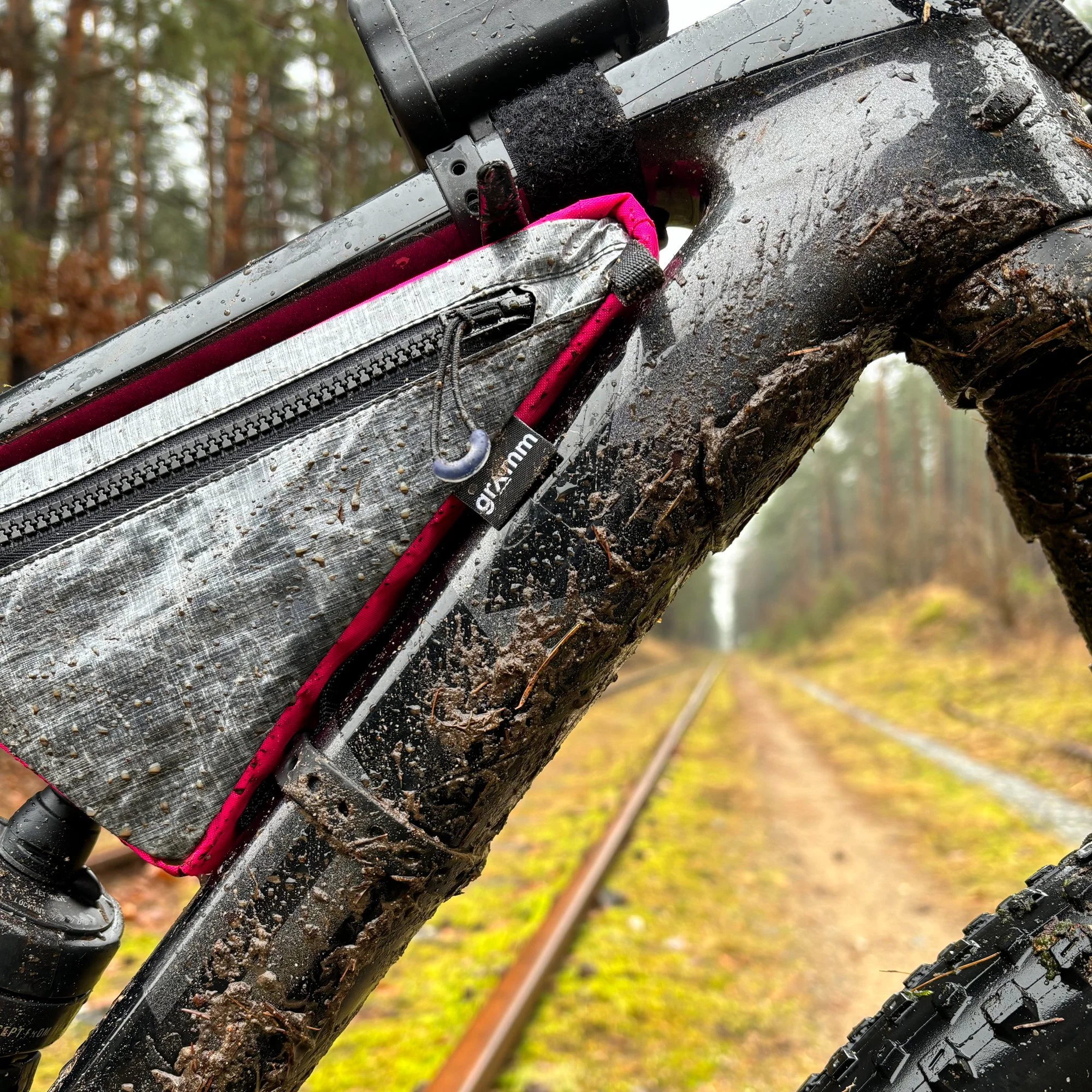 Mini Wedge Frame Bag — gramm tourpacking | bikepacking bags