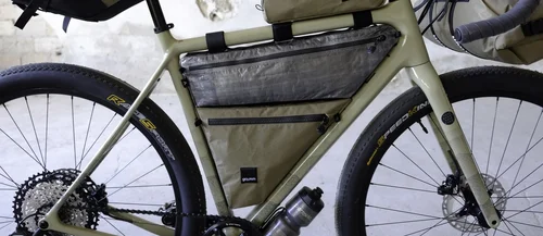 Dual Frame Bag — gramm tourpacking | bikepacking bags