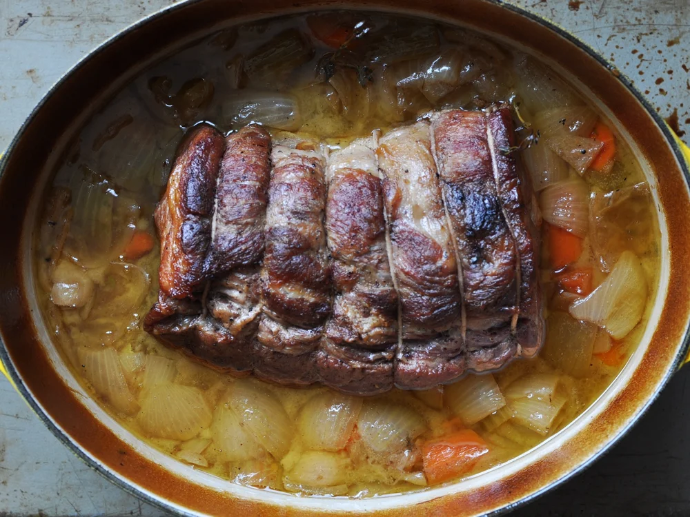 Simple Beer Braised Pork — saltnpepperhere