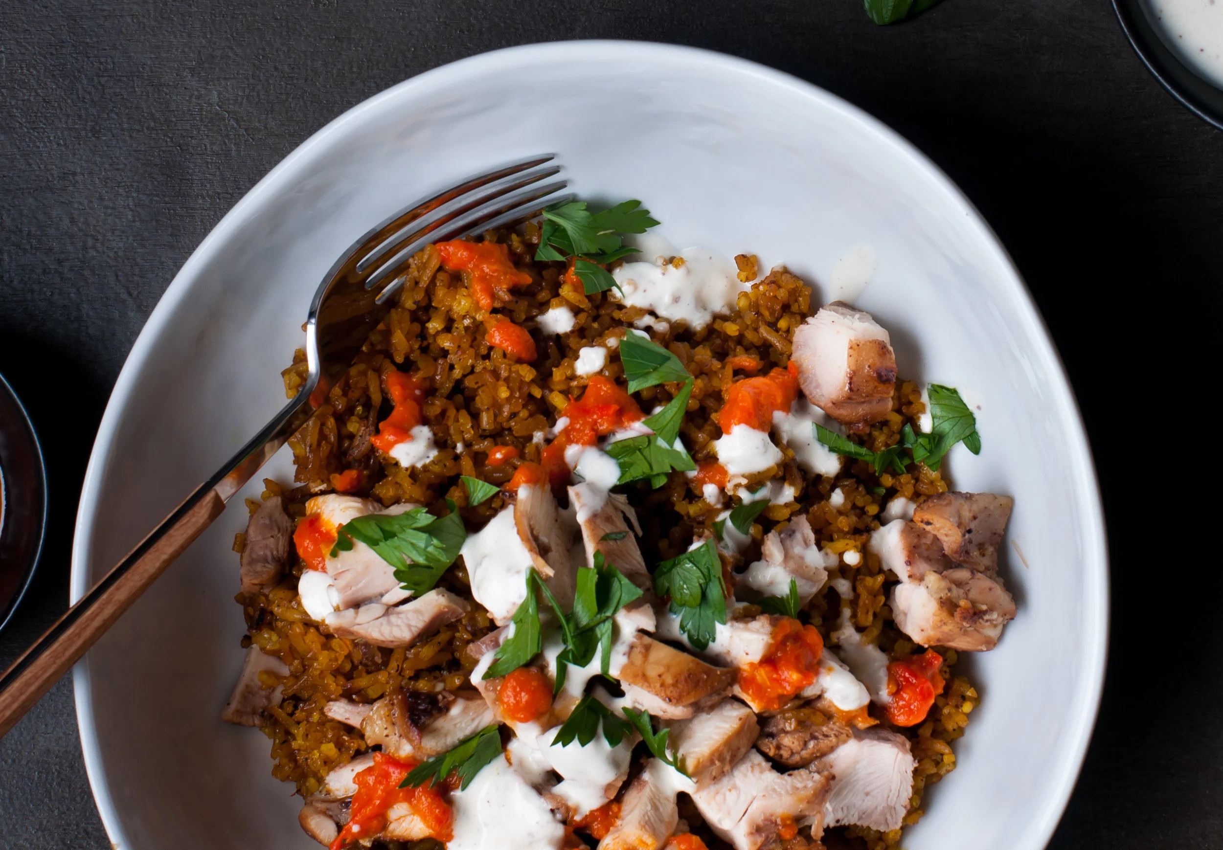 NYC Chicken & Rice inspired by The Halal Guy's food cart — saltnpepperhere