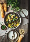 Mouclade mussels in saffron cream sauce — saltnpepperhere