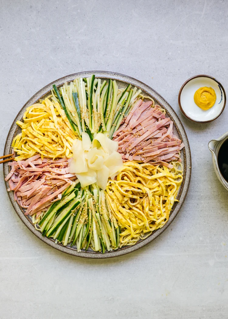 Japanese Cold Noodles (Hiyashi Chuka) — saltnpepperhere