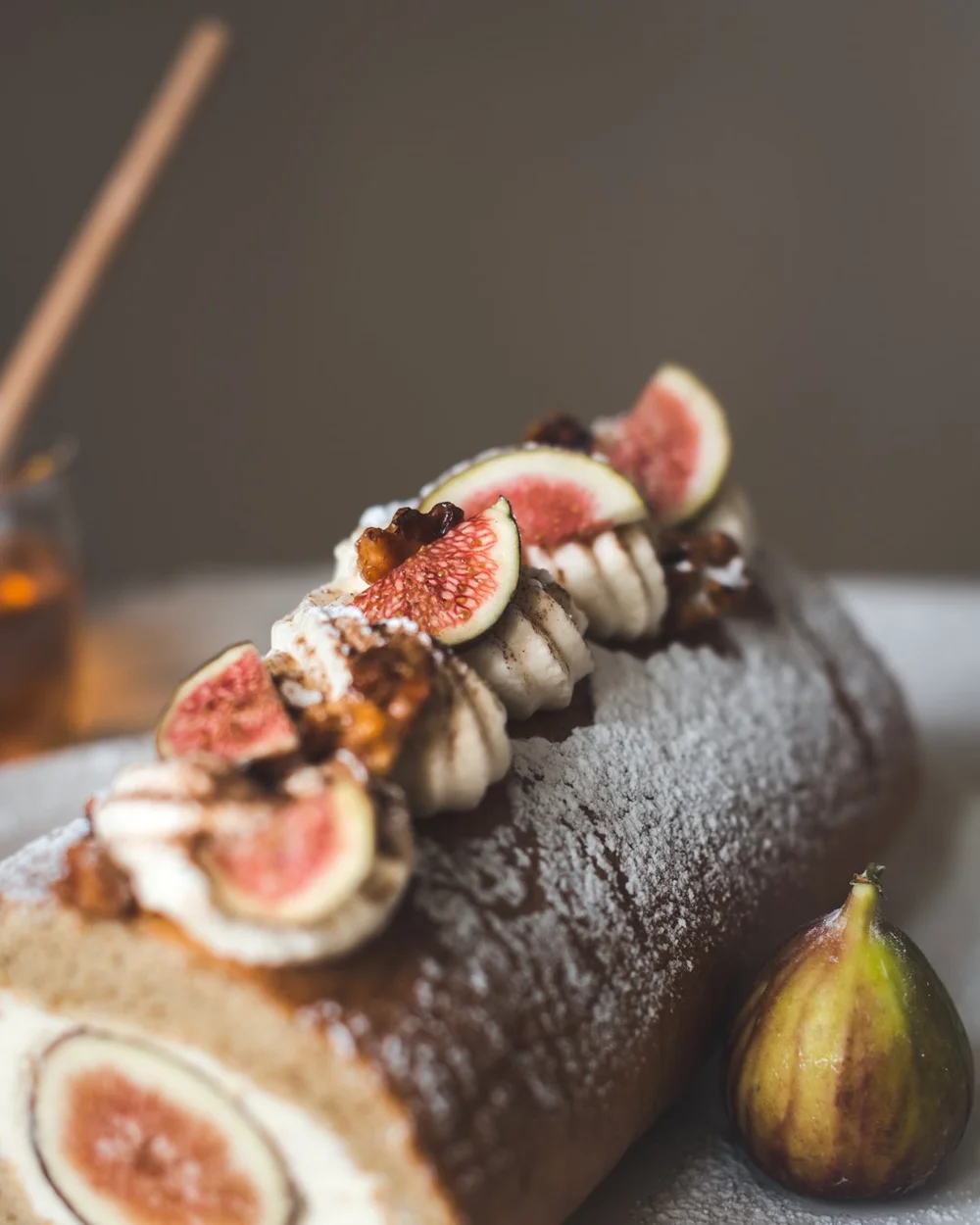 Fig and Cinnamon Roll Cake — saltnpepperhere