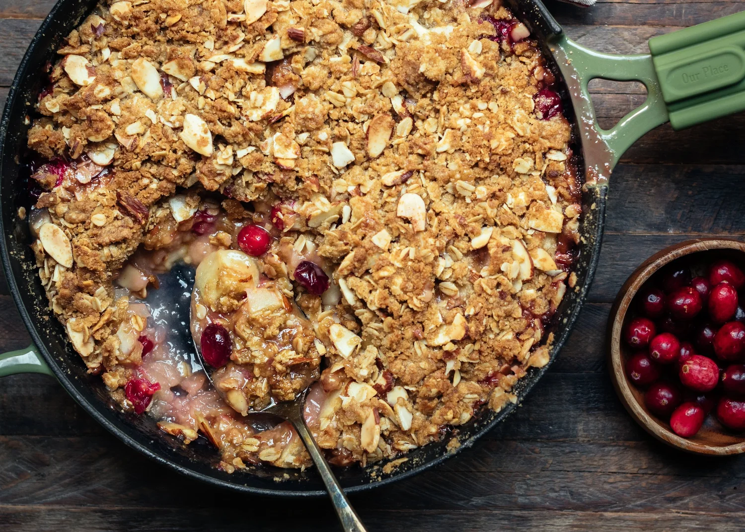 Apple Cranberry Crumble — saltnpepperhere