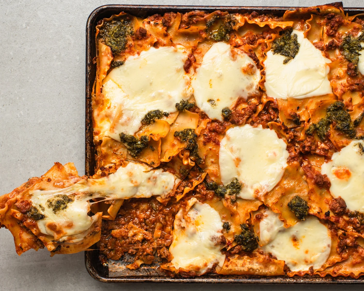 Easy Sheet Pan Lasagna — saltnpepperhere