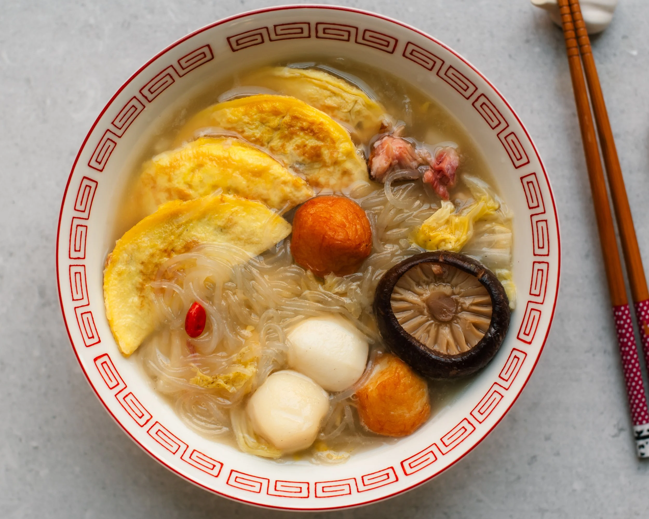 Chinese Egg Dumpling Soup — saltnpepperhere