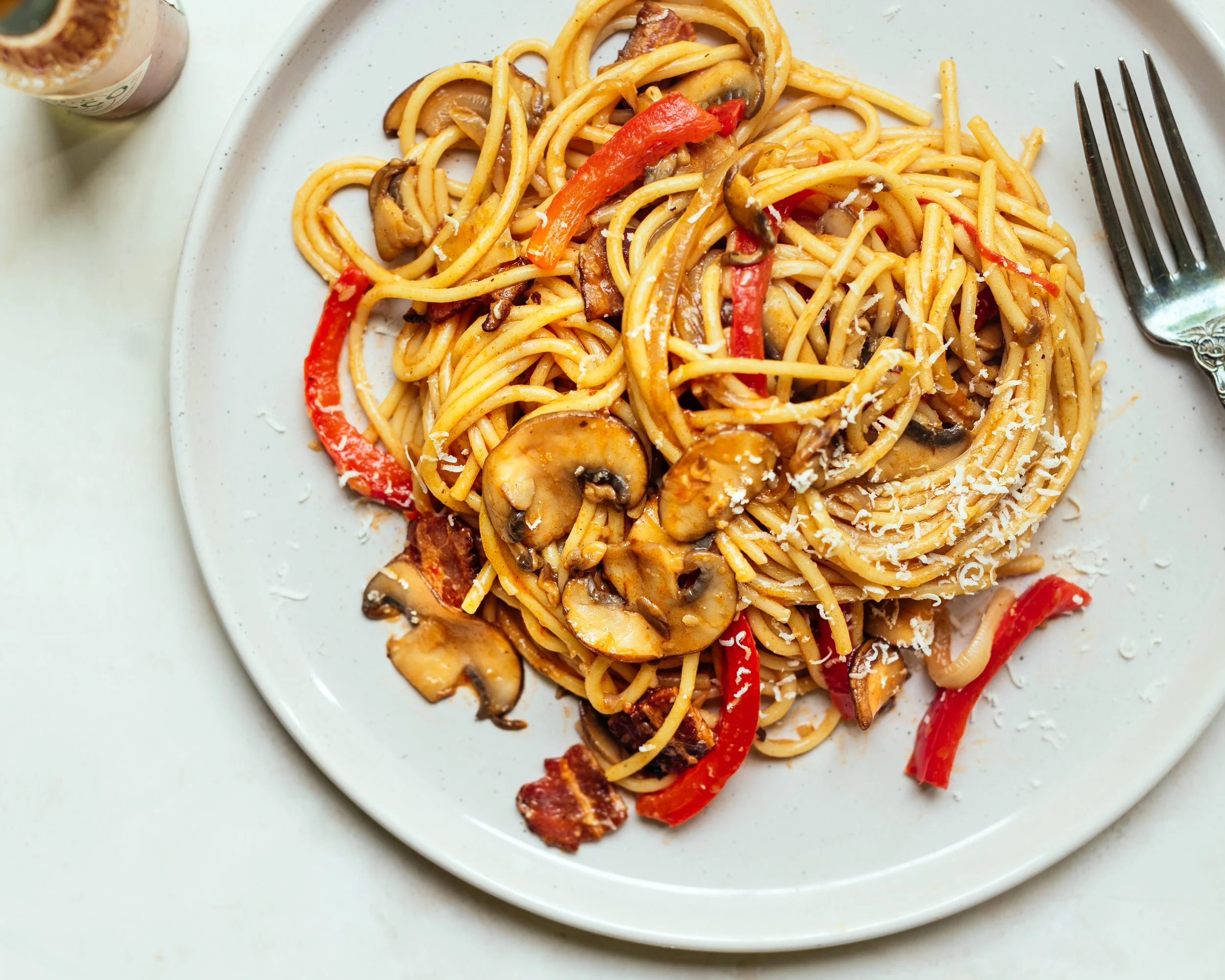 Spaghetti Napolitan (Japanese Ketchup Pasta) — saltnpepperhere