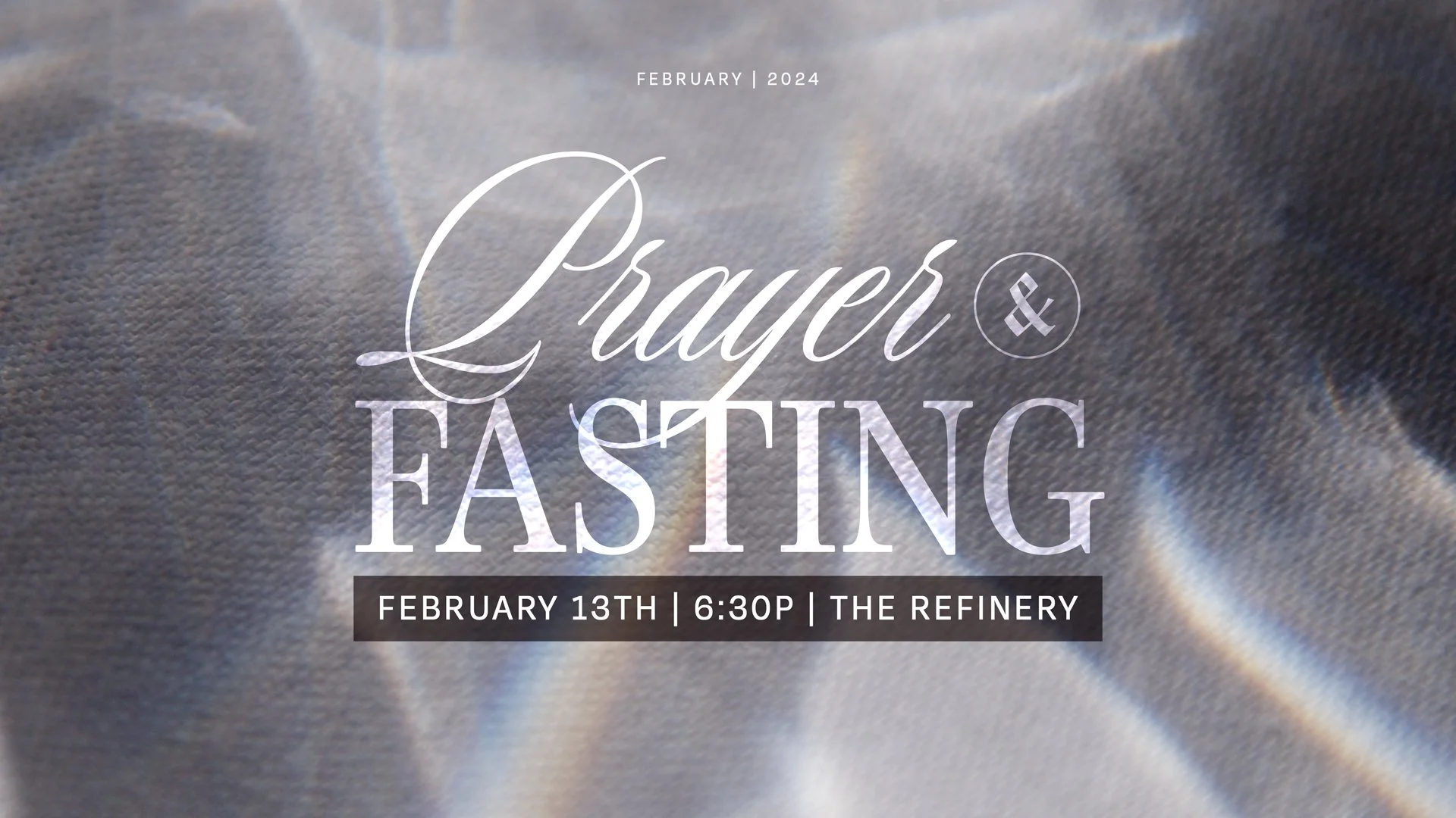Prayer & Fasting — Evangel Church