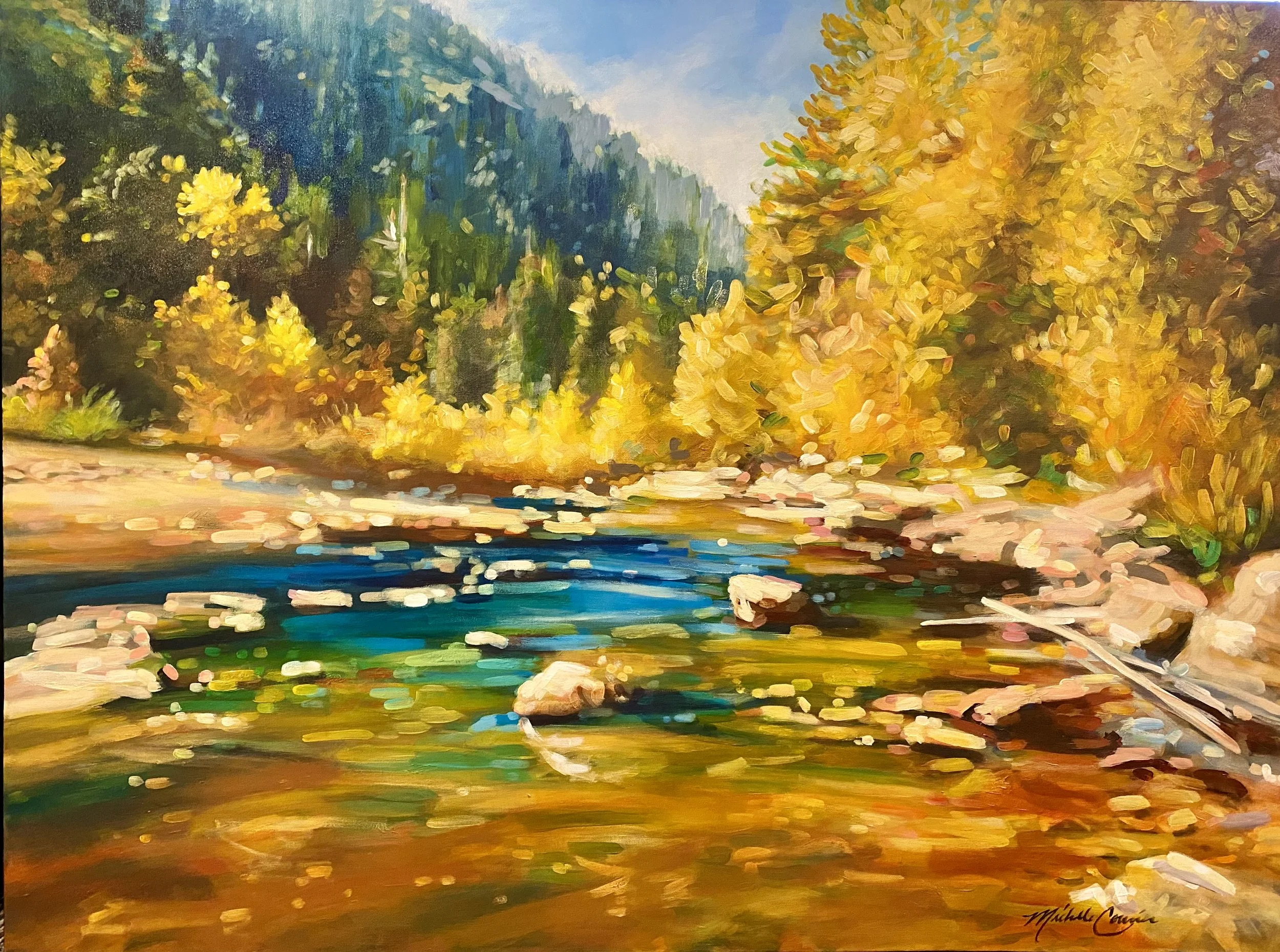 Original Acrylic Paintings — Michelle Courier