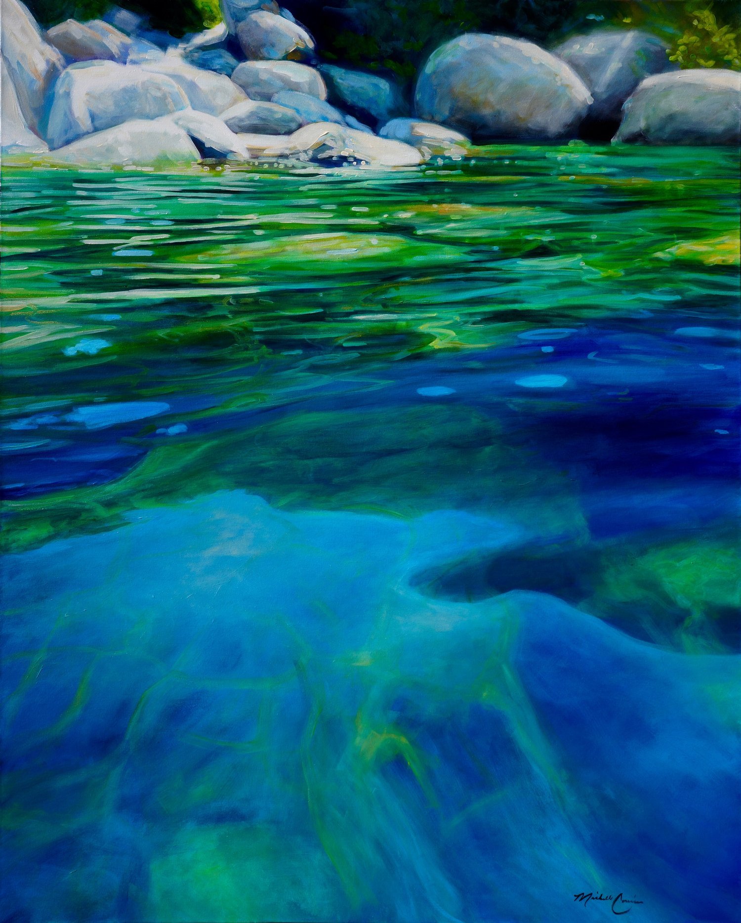 Original Acrylic Paintings — Michelle Courier