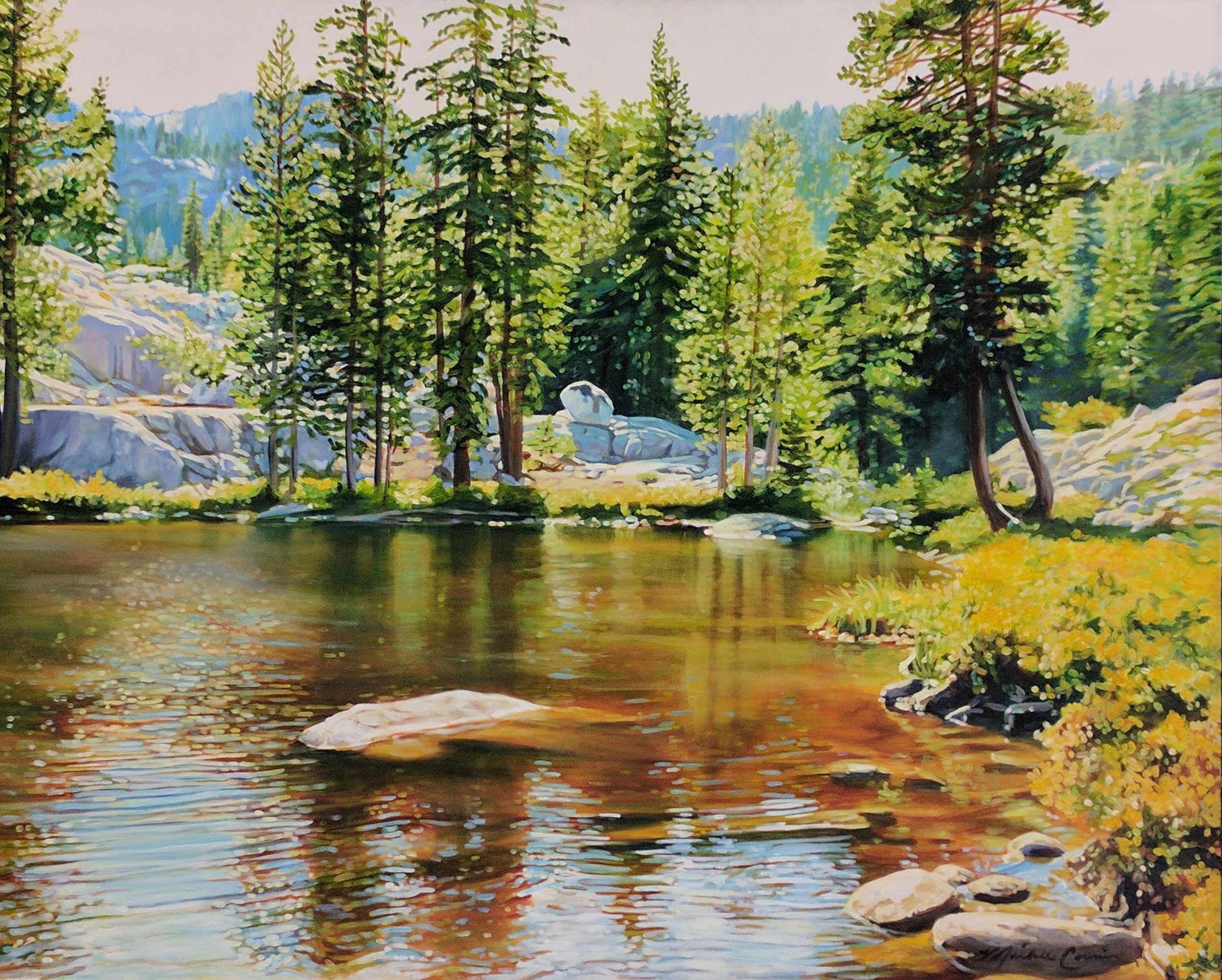 Original Acrylic Paintings — Michelle Courier