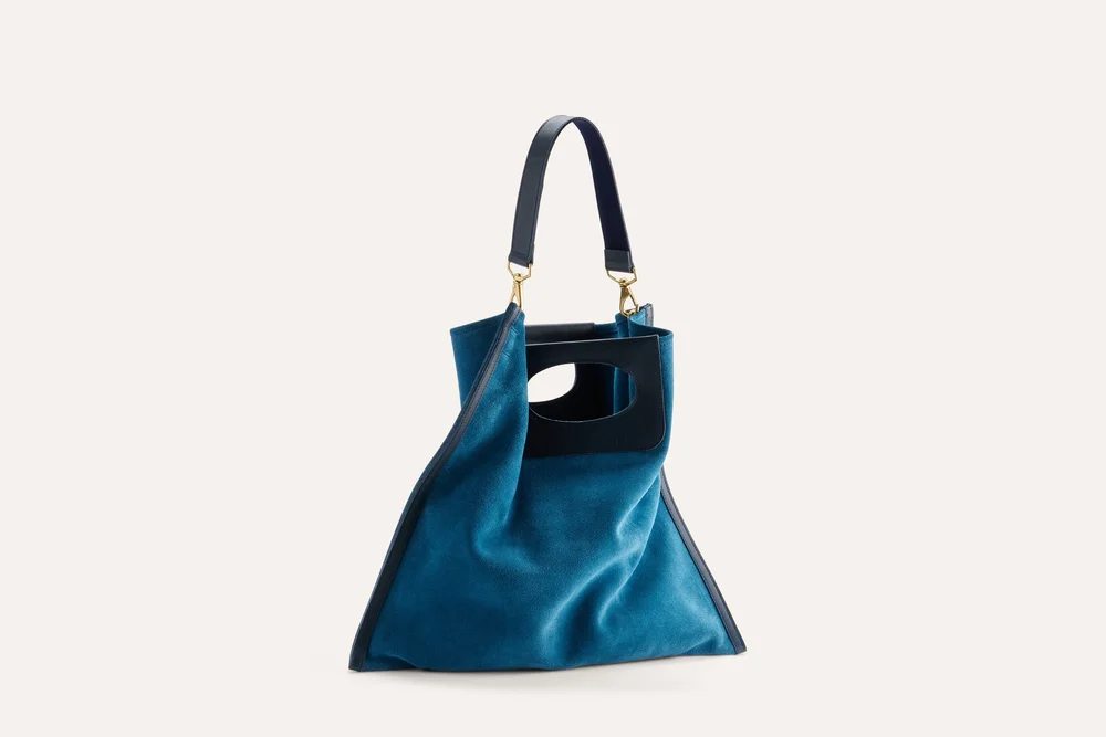 The Cass Clutch — Classic Cass | Stinson Amber Suede