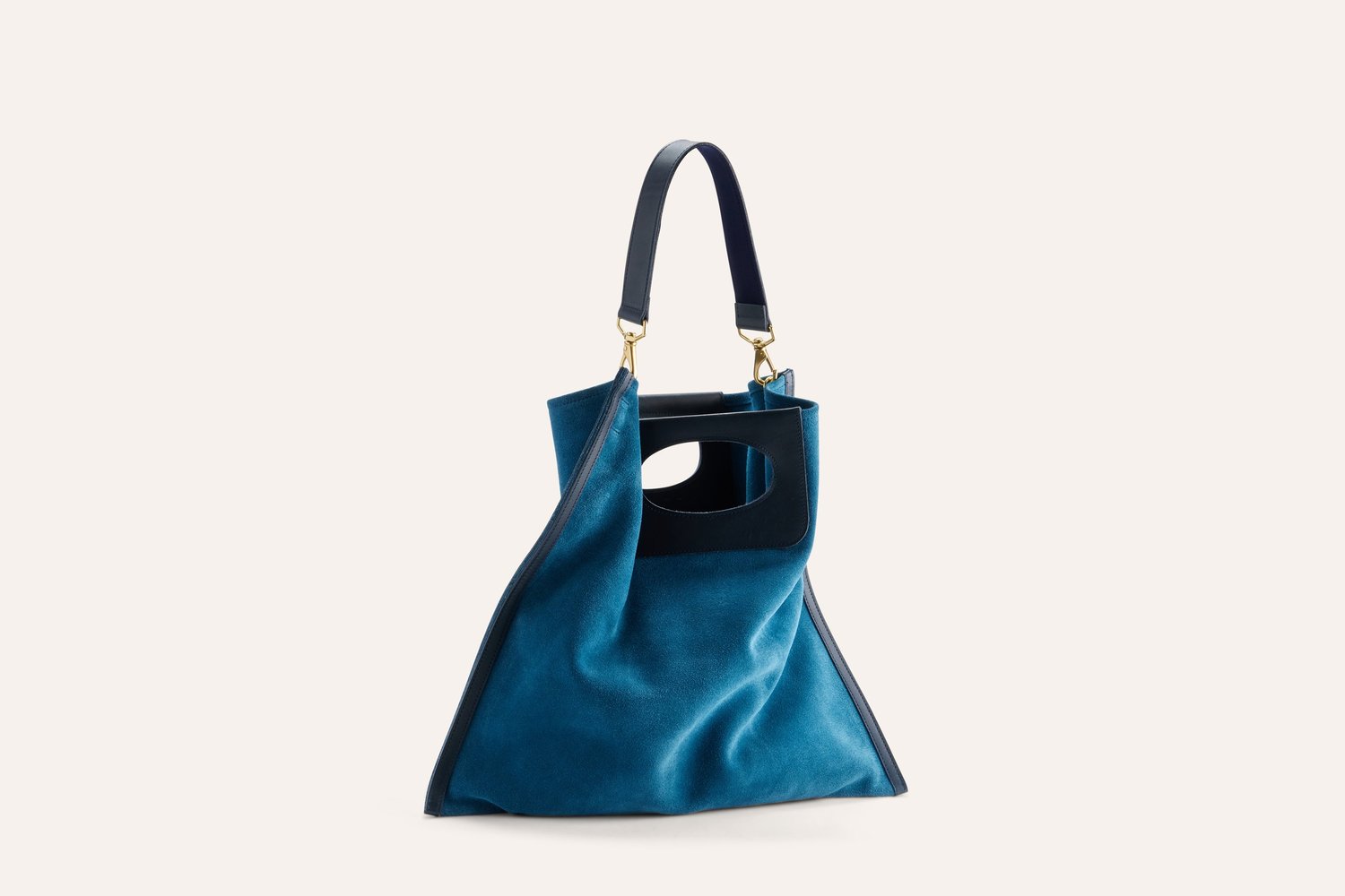 The Cass Clutch — Classic Cass | Stinson Amber Suede