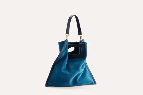 The Cass Clutch — Classic Cass | Stinson Amber Suede