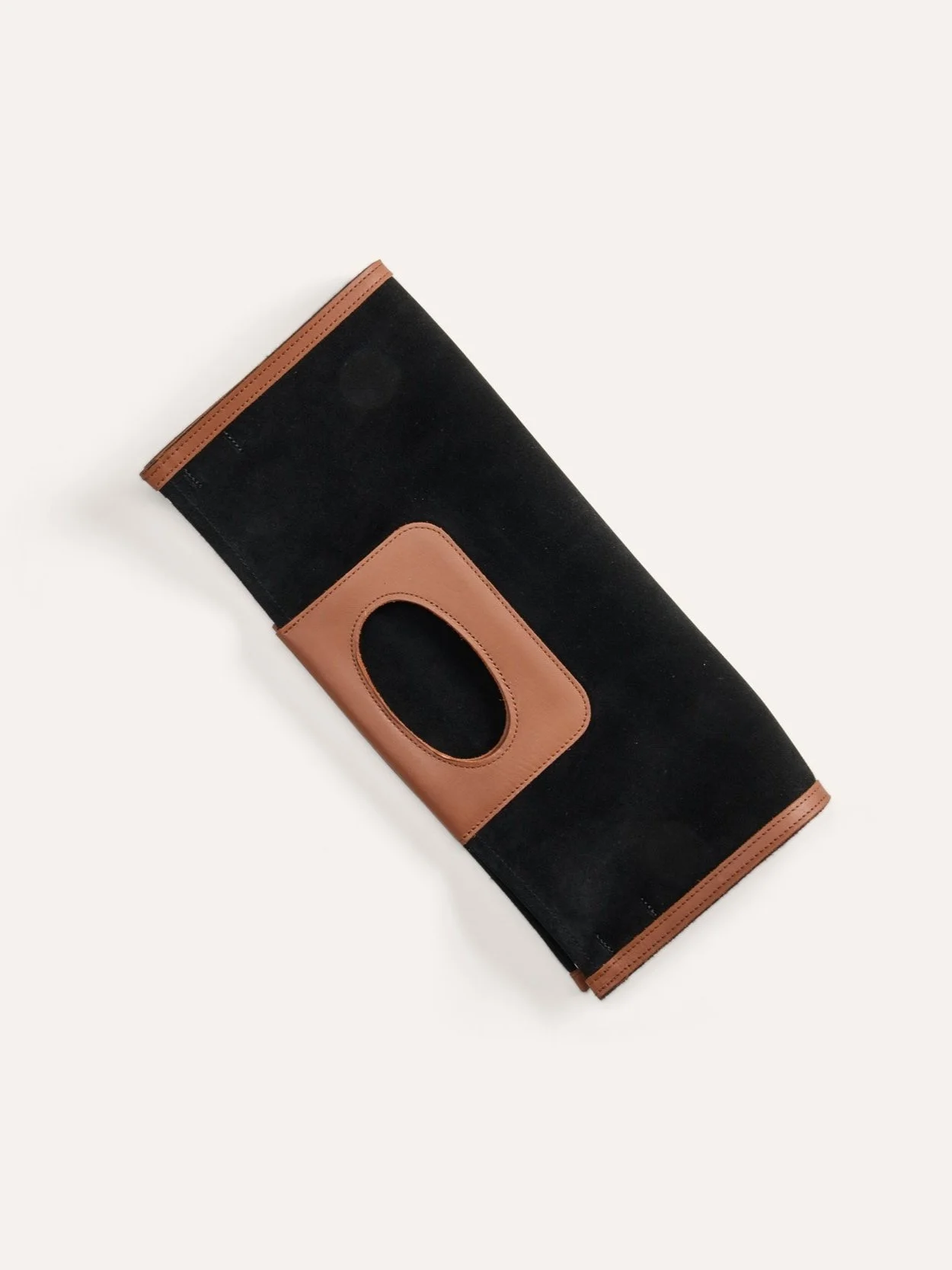 The Cass Clutch — Classic Cass | Stinson Amber Suede