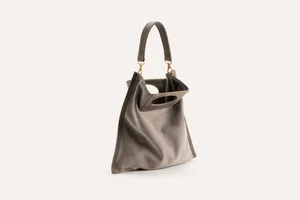 The Cass Clutch — Classic Cass | Stinson Amber Suede